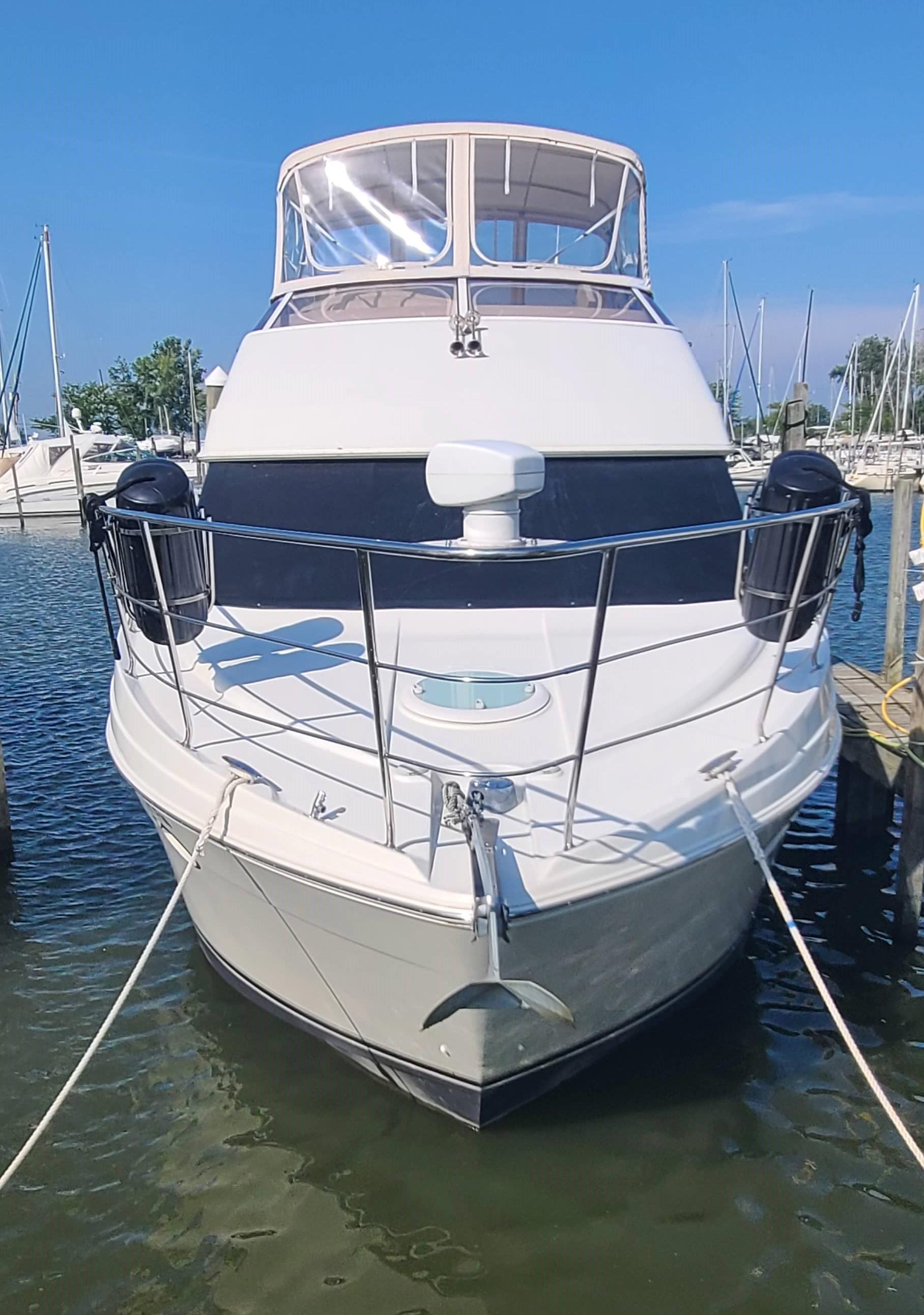 2005 Carver 38 Super Sport Polish Princess - South Jersey Yacht Sales