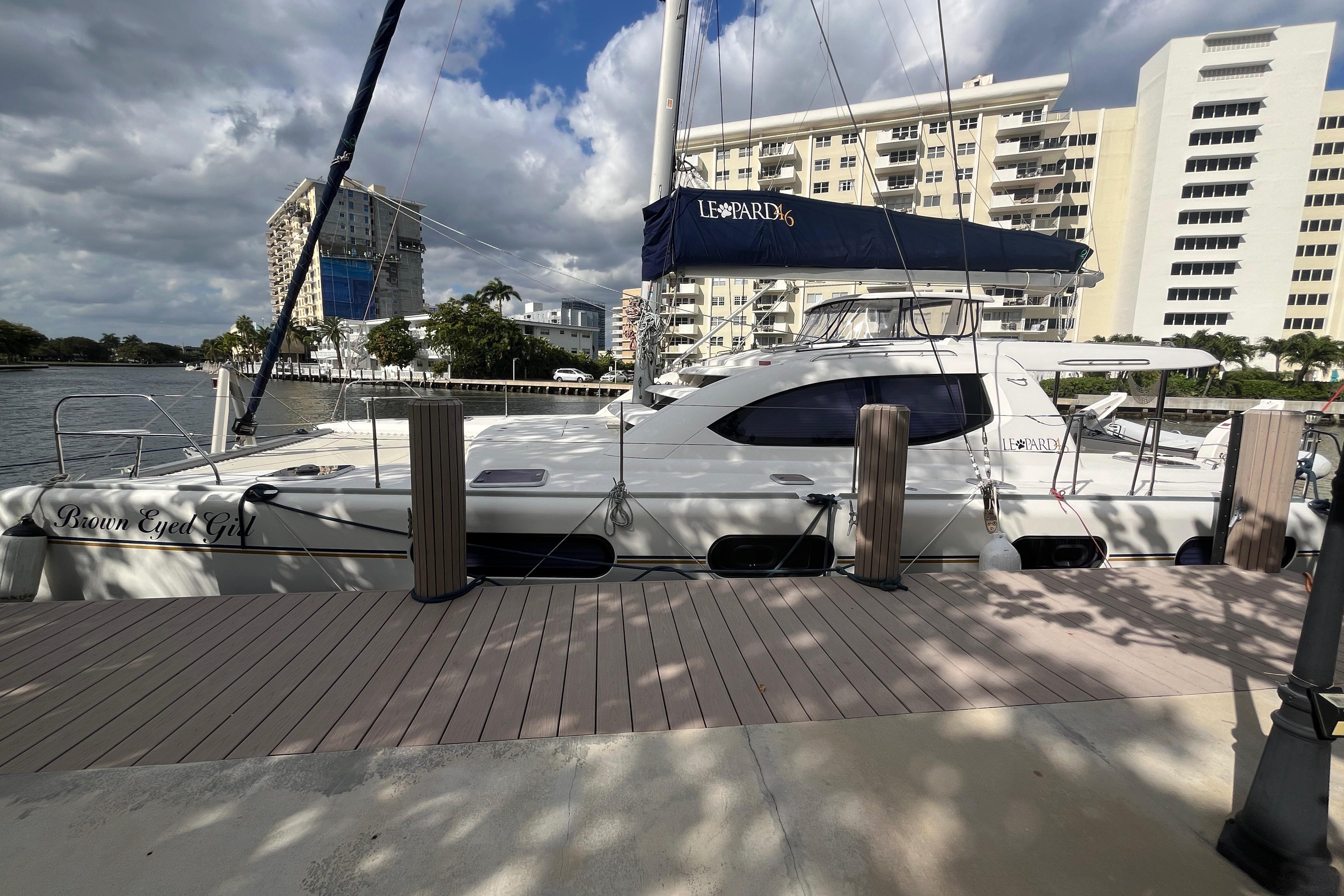 Leopard 46 Sailing Catamaran Brown Eyed Girl for sale | Leopard Brokerage