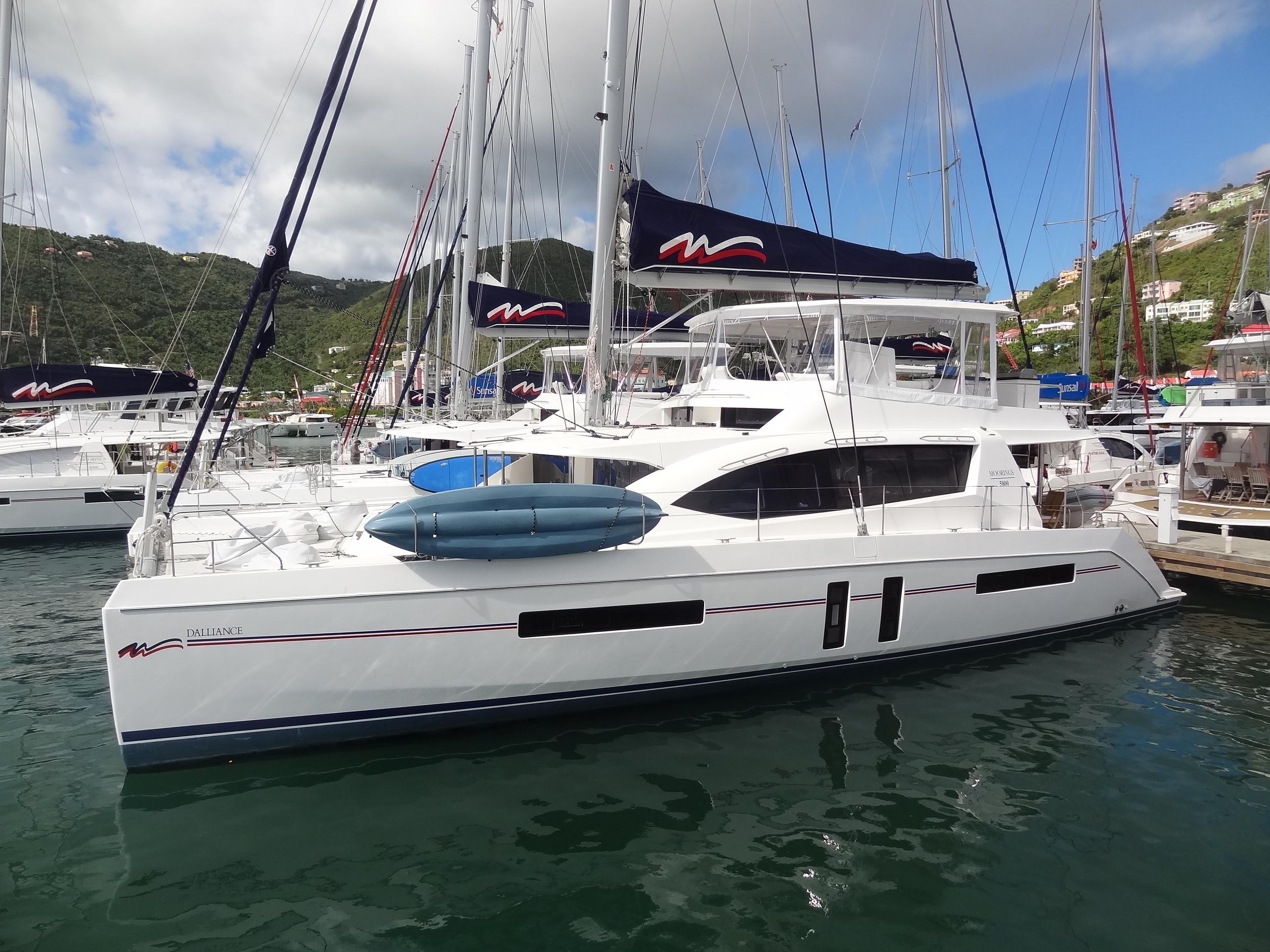 Leopard 58 Sailing Catamaran for sale | The Moorings Yacht Brokerage