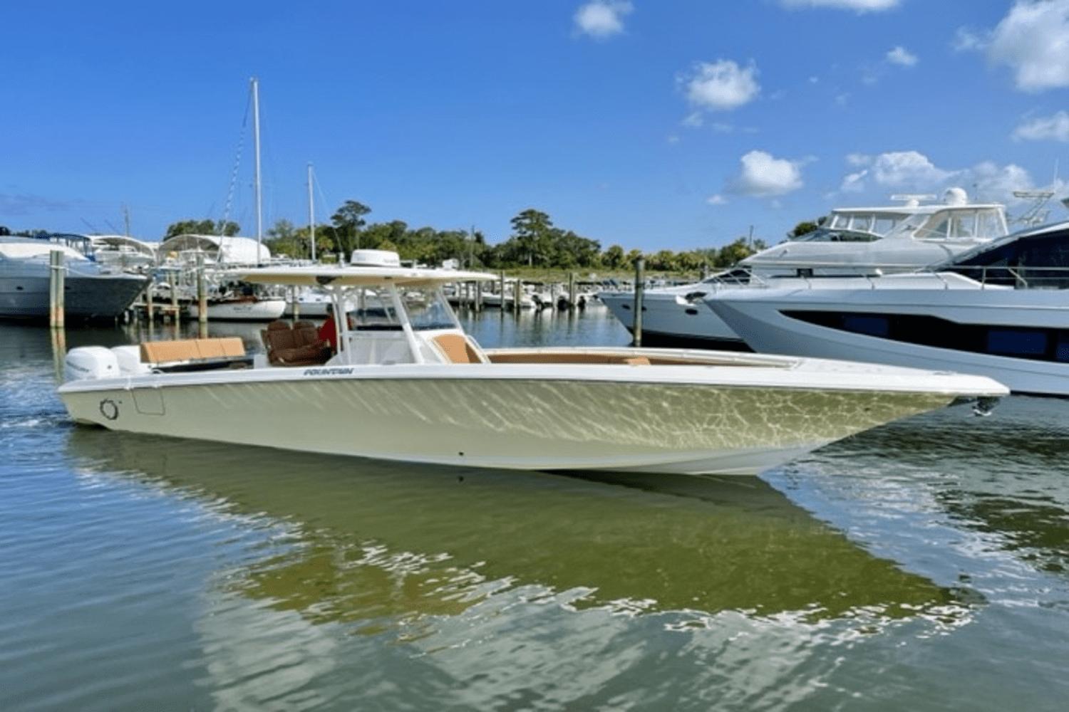 " Fountain Blue Water" Yacht for Sale | 38 Fountain Yachts Venice, FL ...