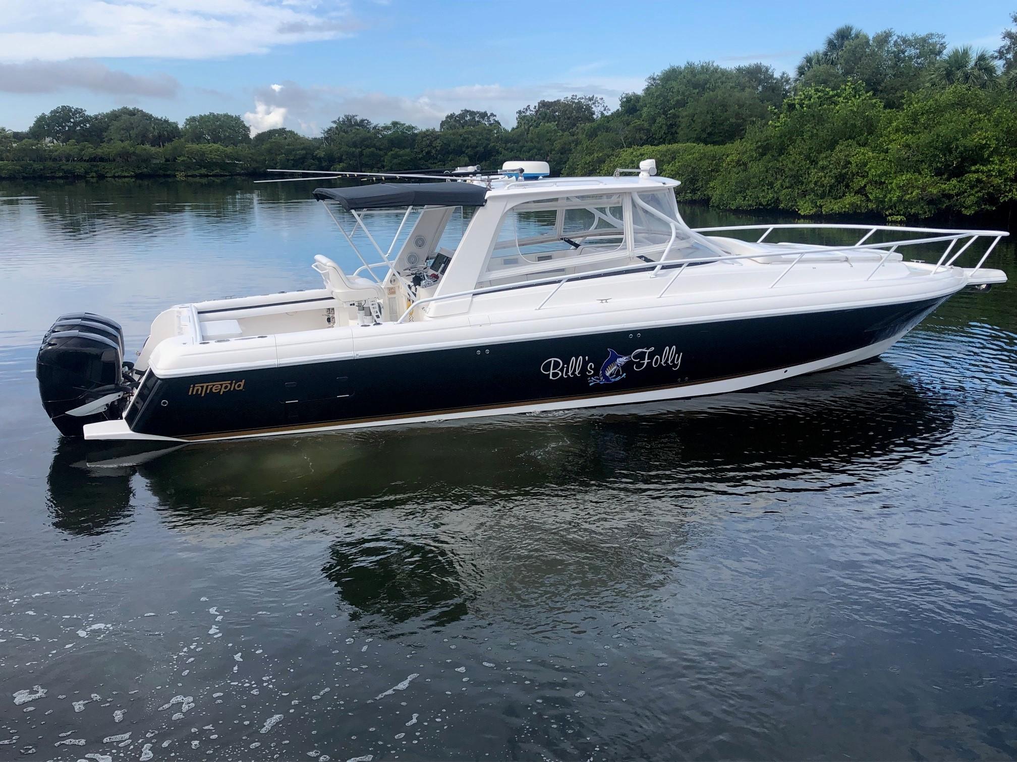 Bill's Folly Yacht for Sale | 39 Intrepid Yachts Jupiter, FL | Denison ...