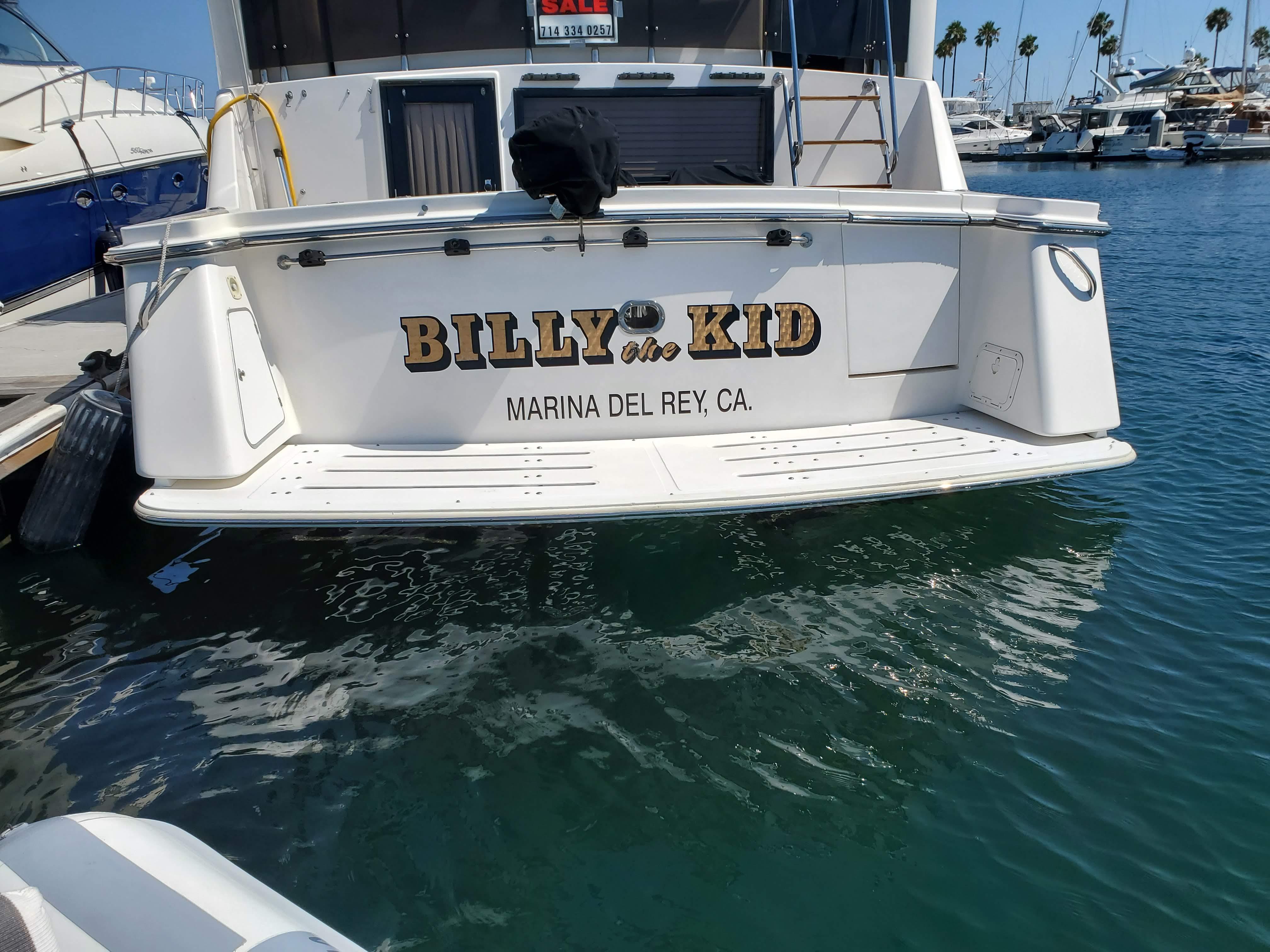 Billy The Kid Yacht for Sale | 55 Symbol Yachts Long Beach, CA ...
