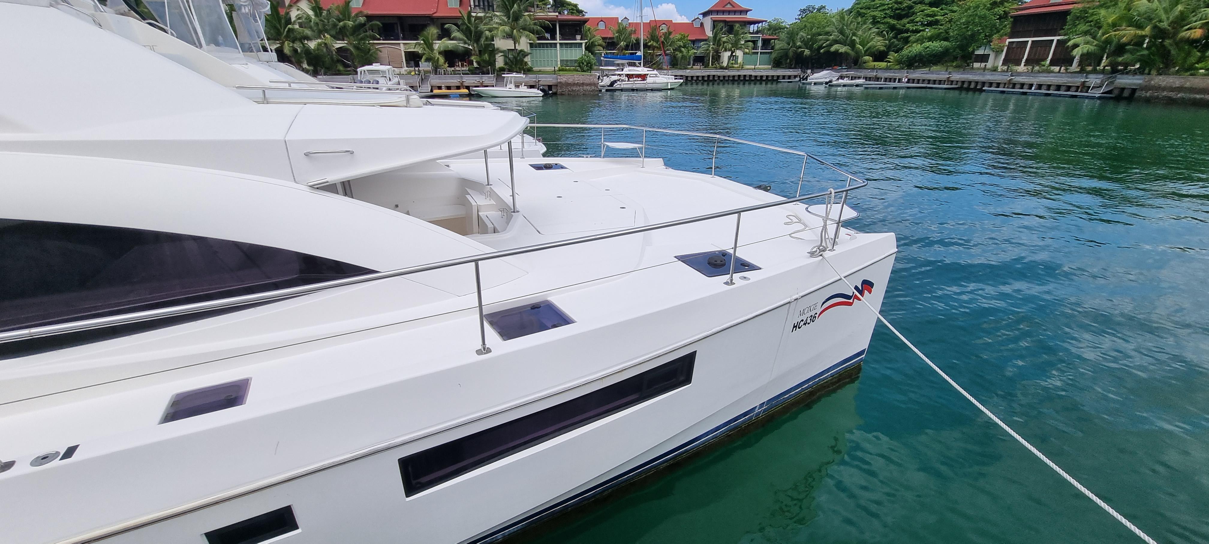 Leopard 51 Powercat Power Catamaran MOXIE for sale | Leopard Brokerage