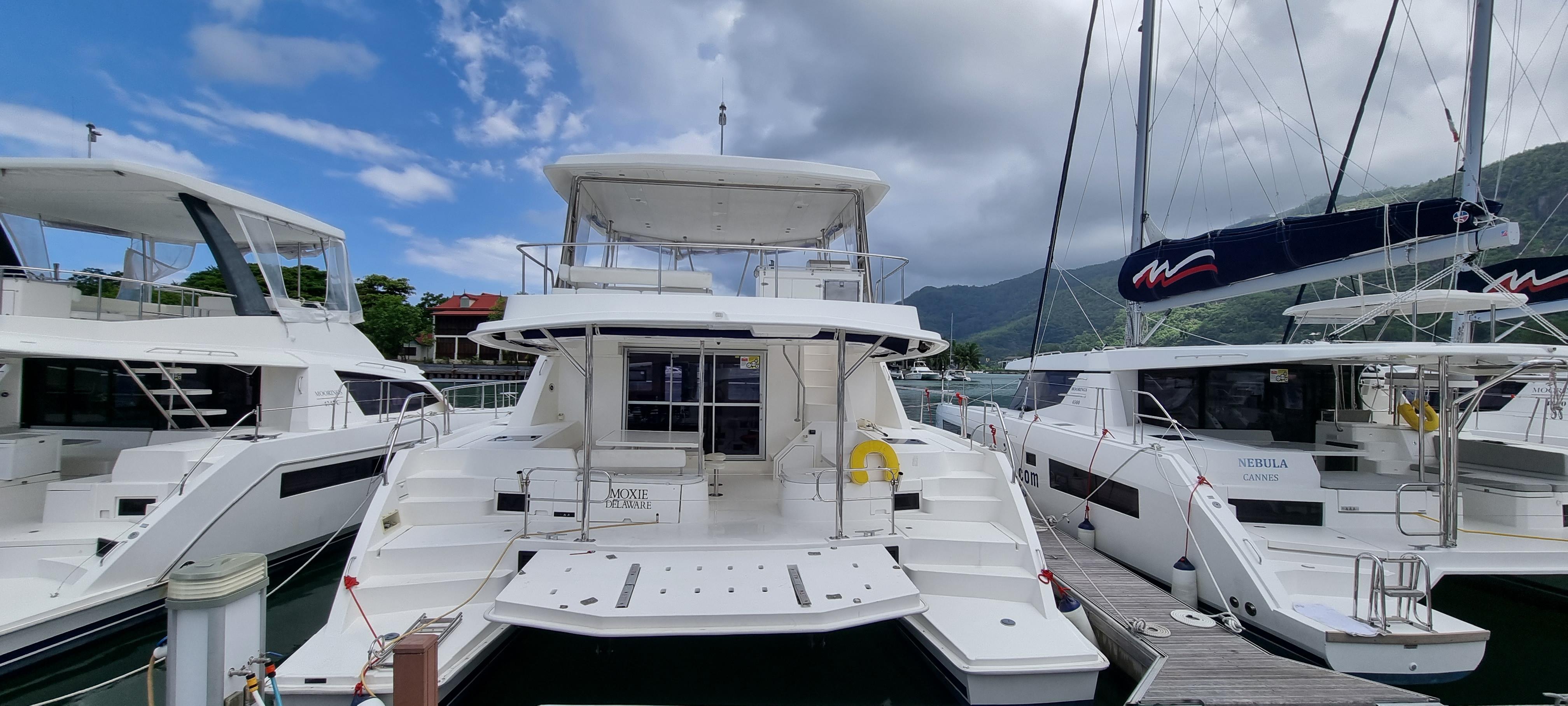 Leopard 51 Powercat Power Catamaran MOXIE for sale | Leopard Brokerage