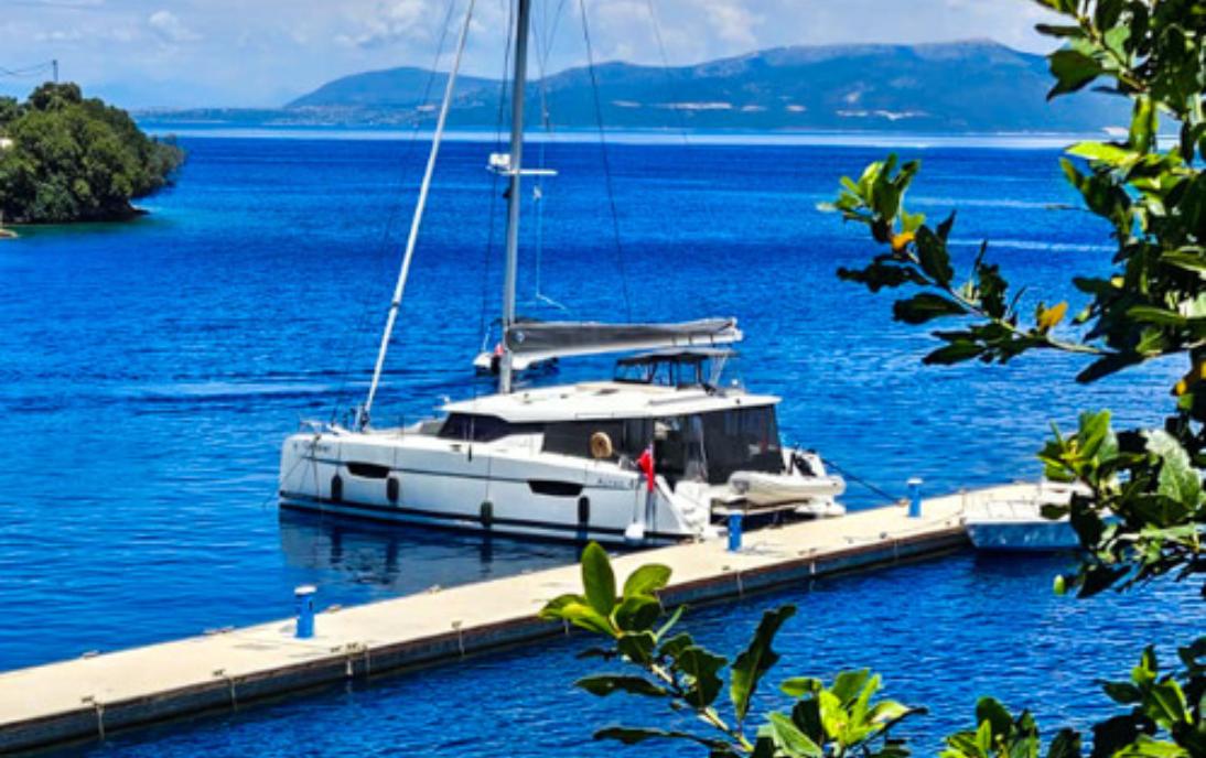 Carcanet Yacht for Sale | 42 Fountaine Pajot Yachts Egina island ...