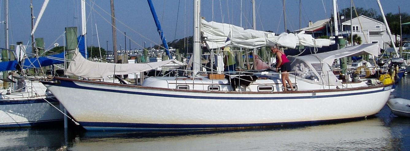 1984 Southern Cross 39 Cutter (Hull #10) Kennebunkport, Maine - Gray ...