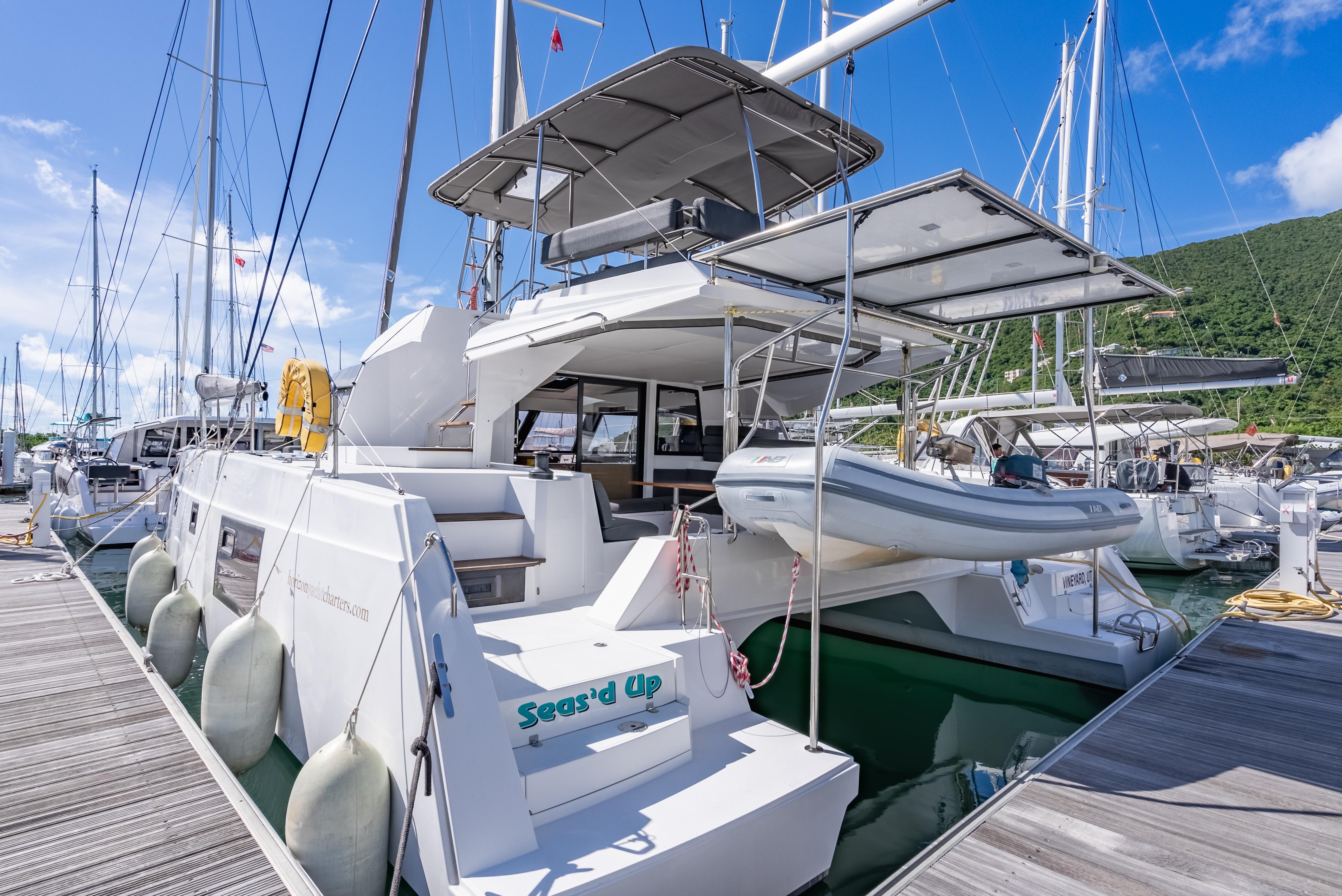 Seas'd Up 2022 Nautitech 46 Fly MK2 Yacht For Sale in Tortola Sea Cows ...