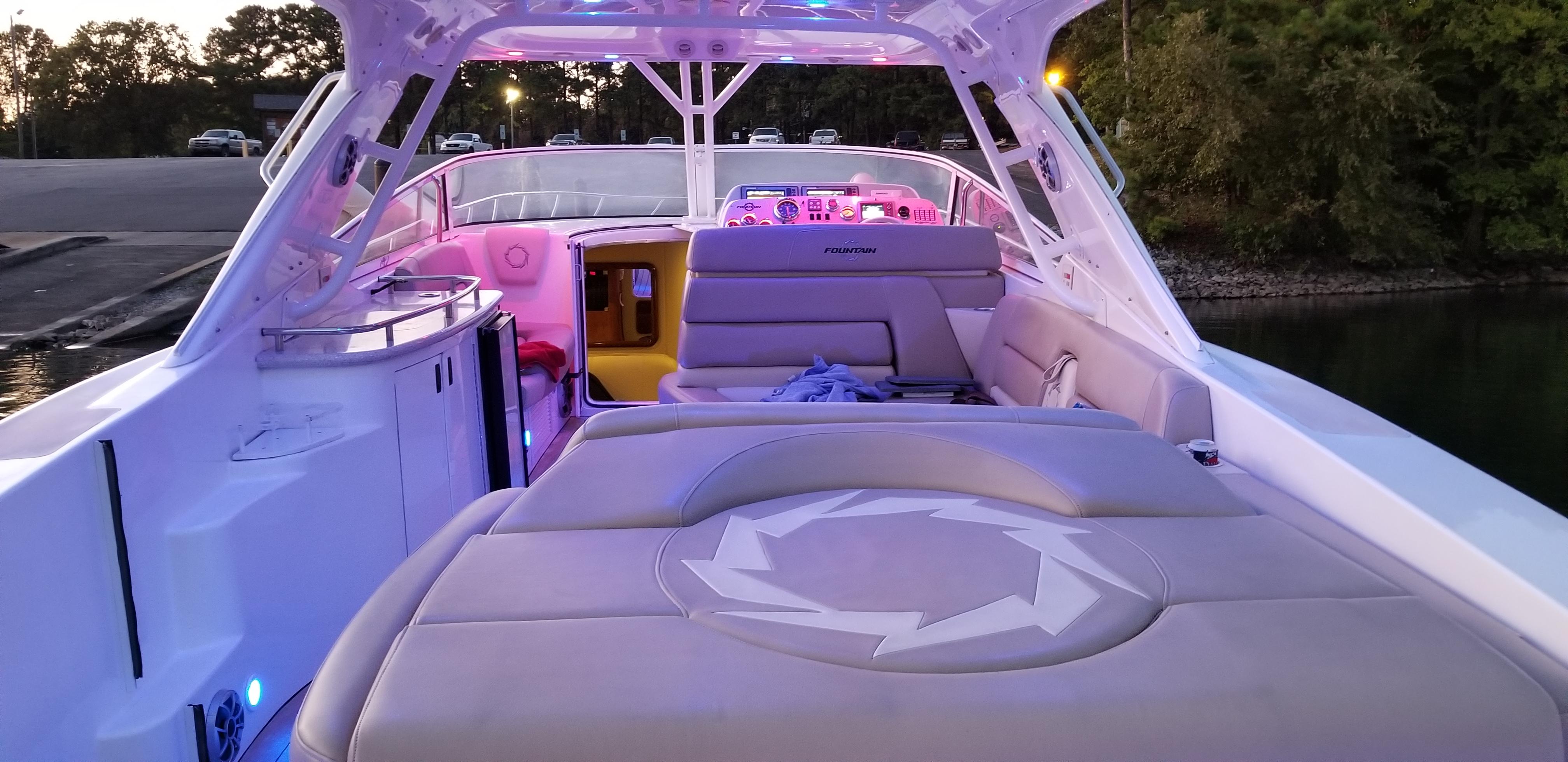 Fountain - 48 Express Cruiser - Capstan Yachts