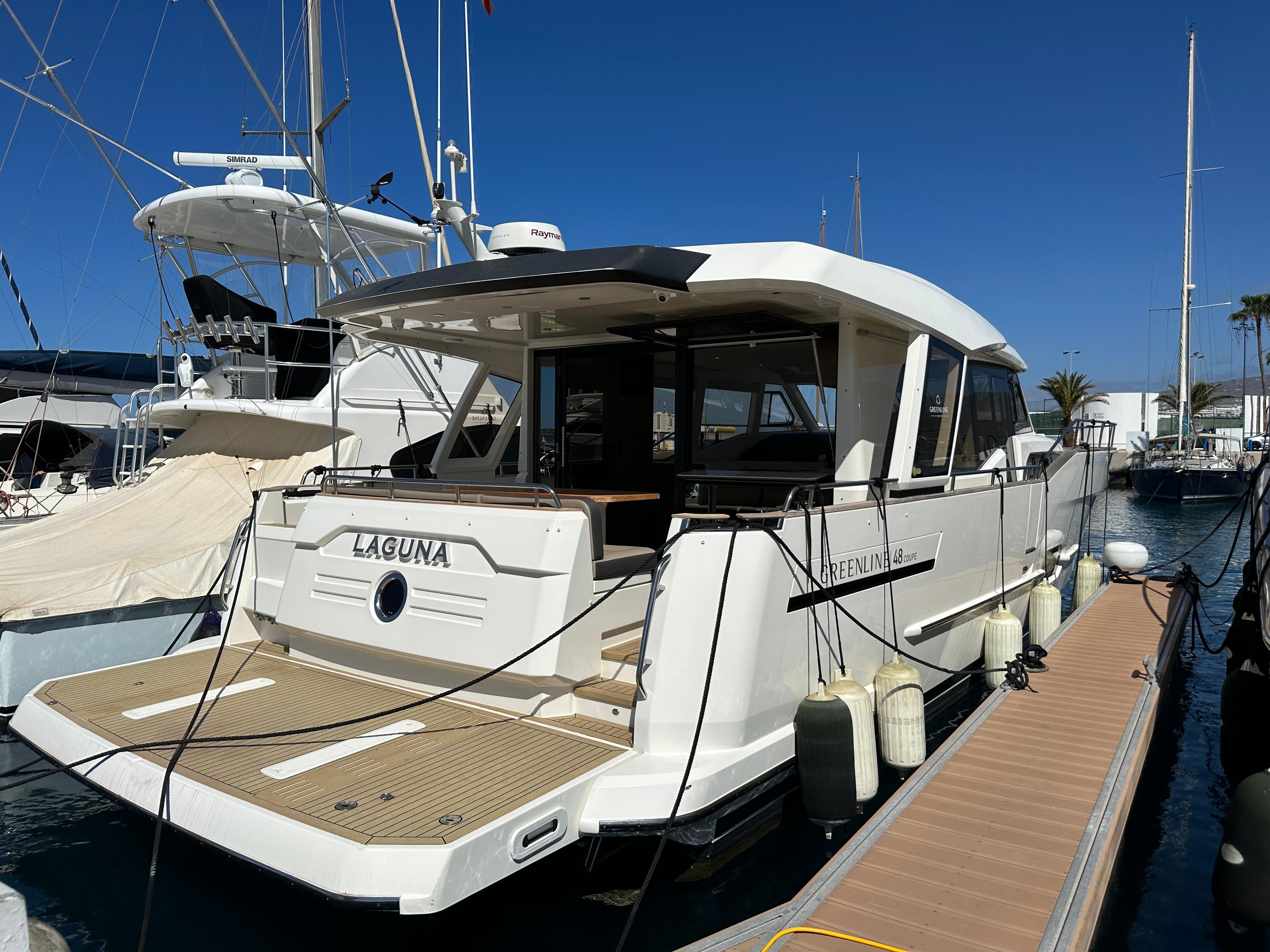 Hybrid Model - Laguna Yacht for Sale | 52 Greenline Yachts Costa Adeje ...