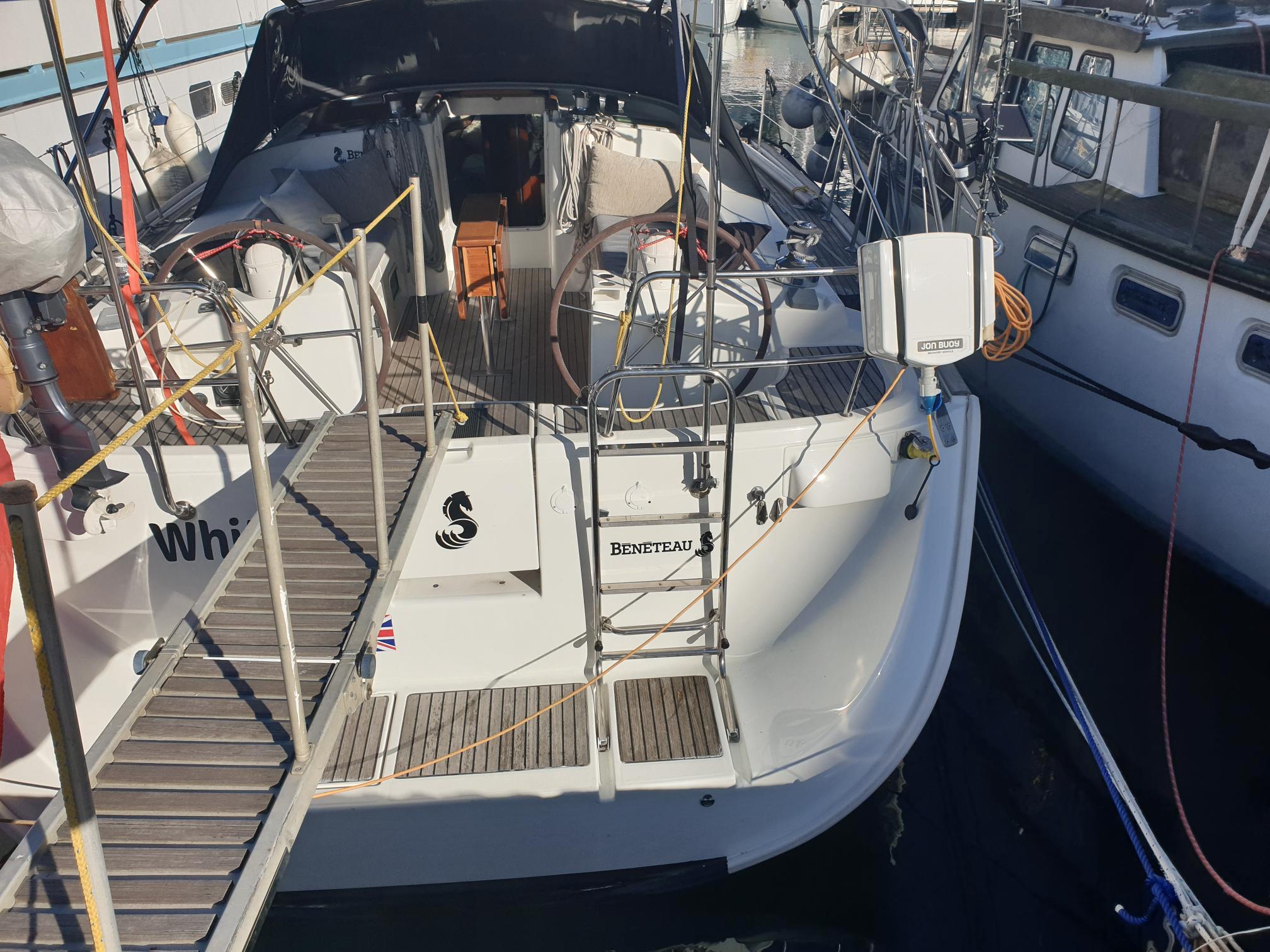 White Dove Yacht for Sale | 47 Beneteau Yachts Rock of Gibraltar ...