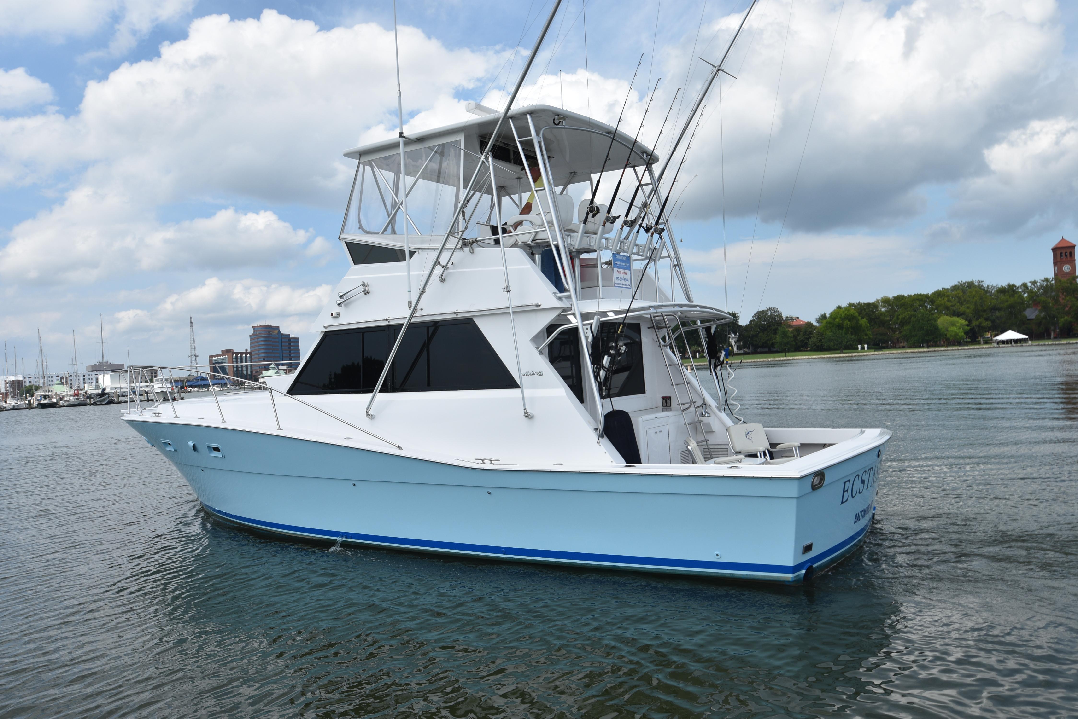Ecstasea Yacht for Sale | 41 Viking Yachts Hampton, VA | Denison Yacht ...