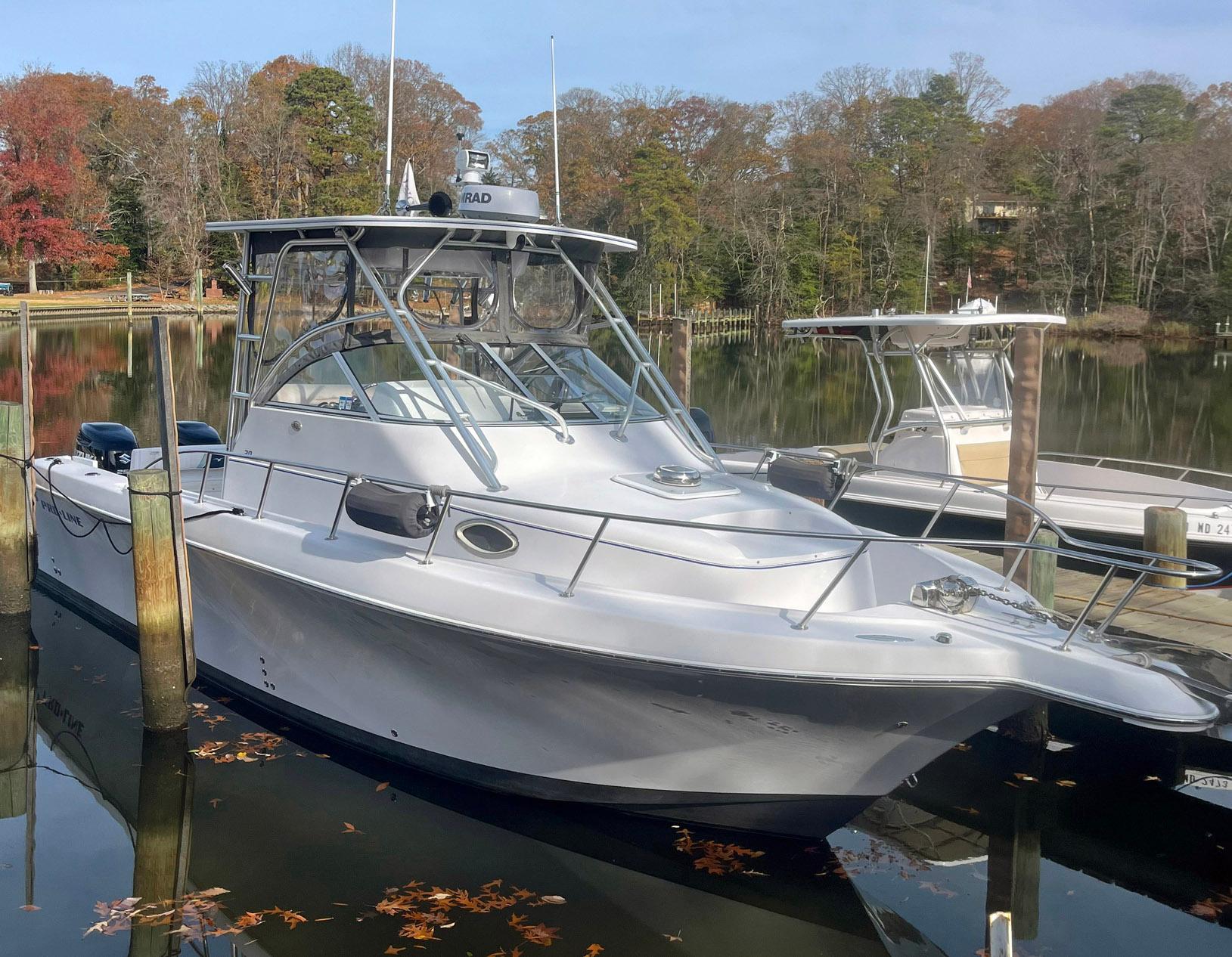 2003 Pro-Line 30 Walkaround Seagull - South Jersey Yacht Sales