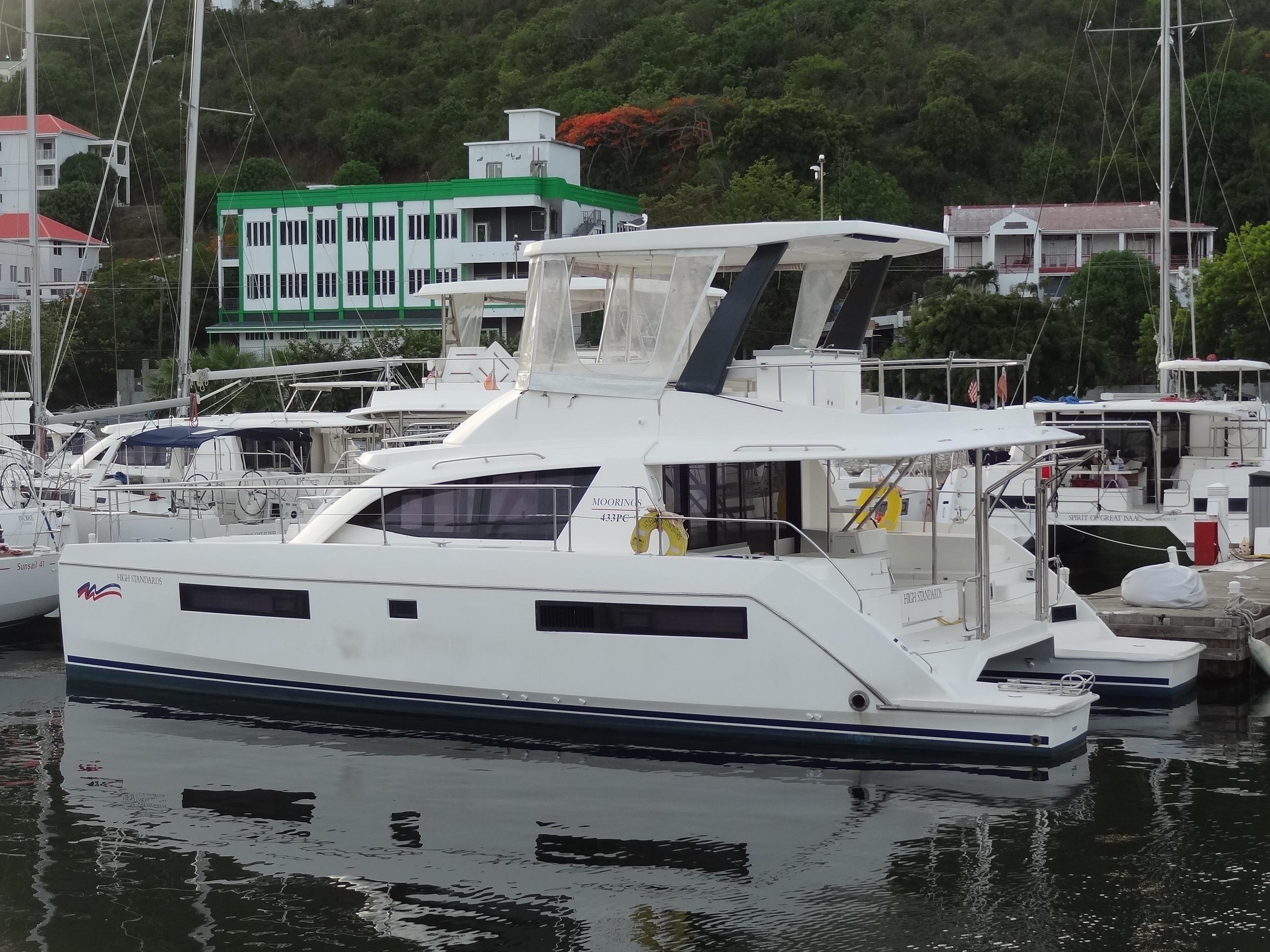 Leopard 43 Powercat Power Catamaran for sale | The Moorings Yacht Brokerage
