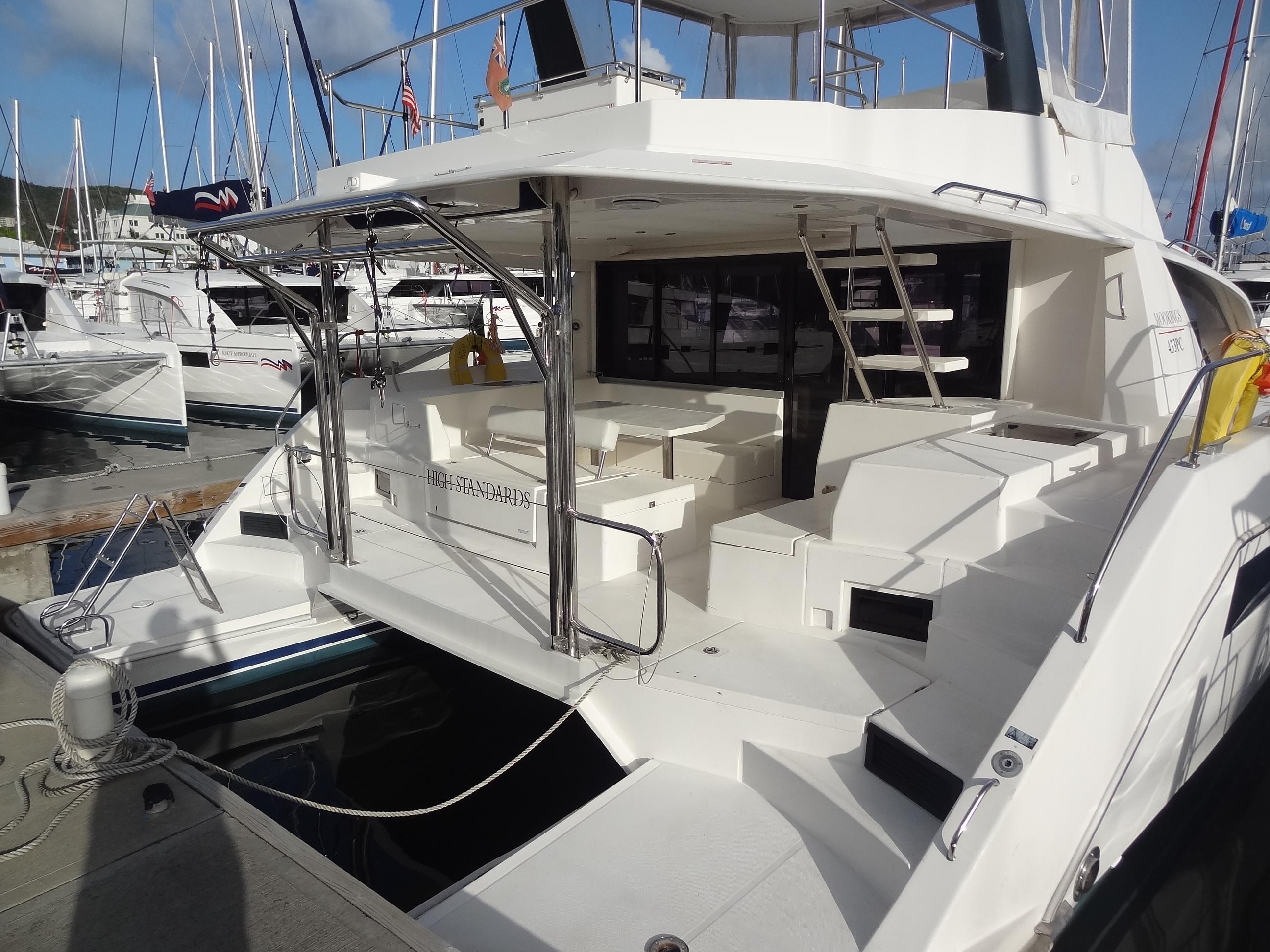 Leopard 43 Powercat Power Catamaran for sale | The Moorings Yacht Brokerage