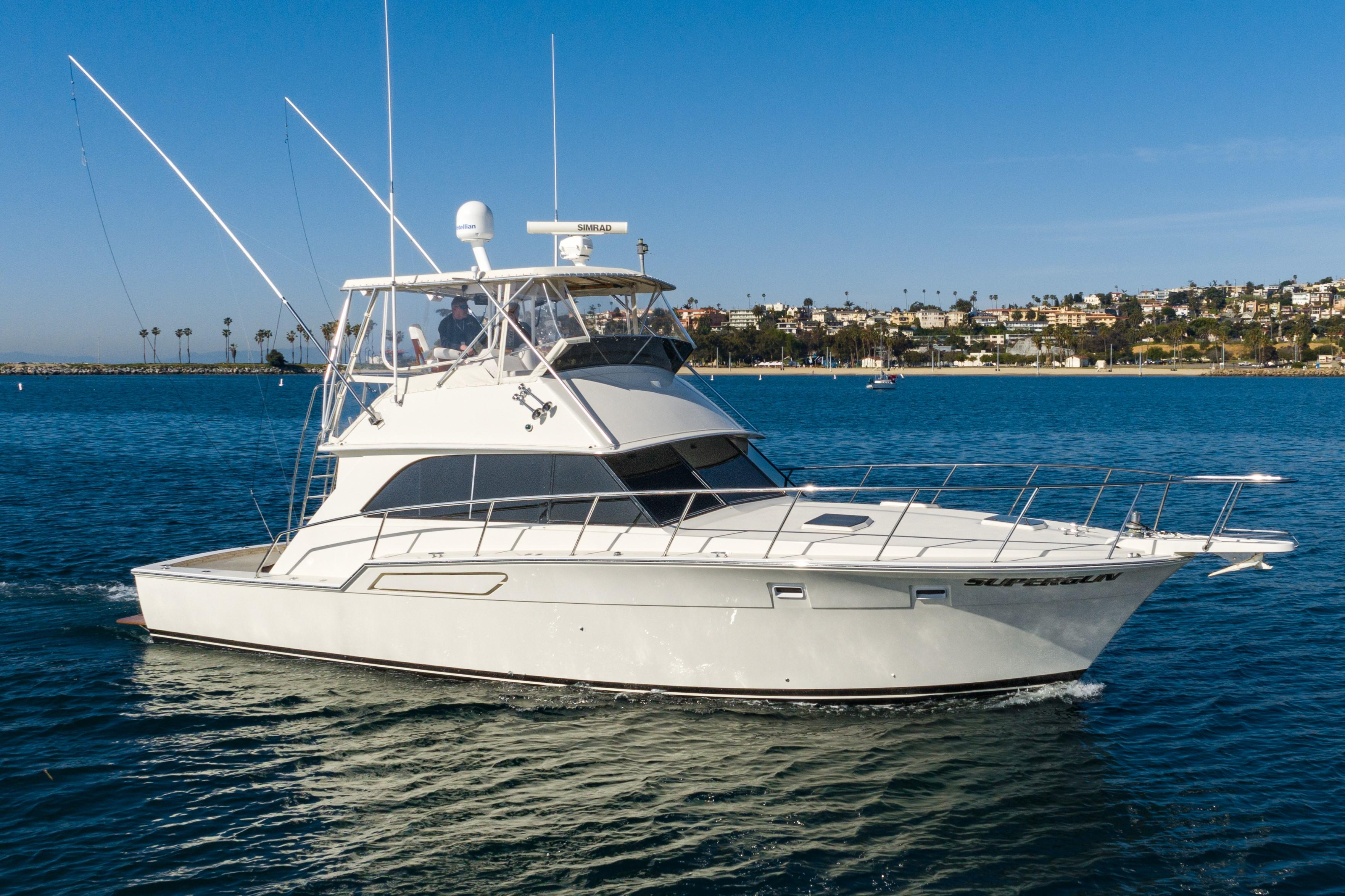 1981 Bertram 46 Convertible Long Beach, California - Chuck Hovey Yachts