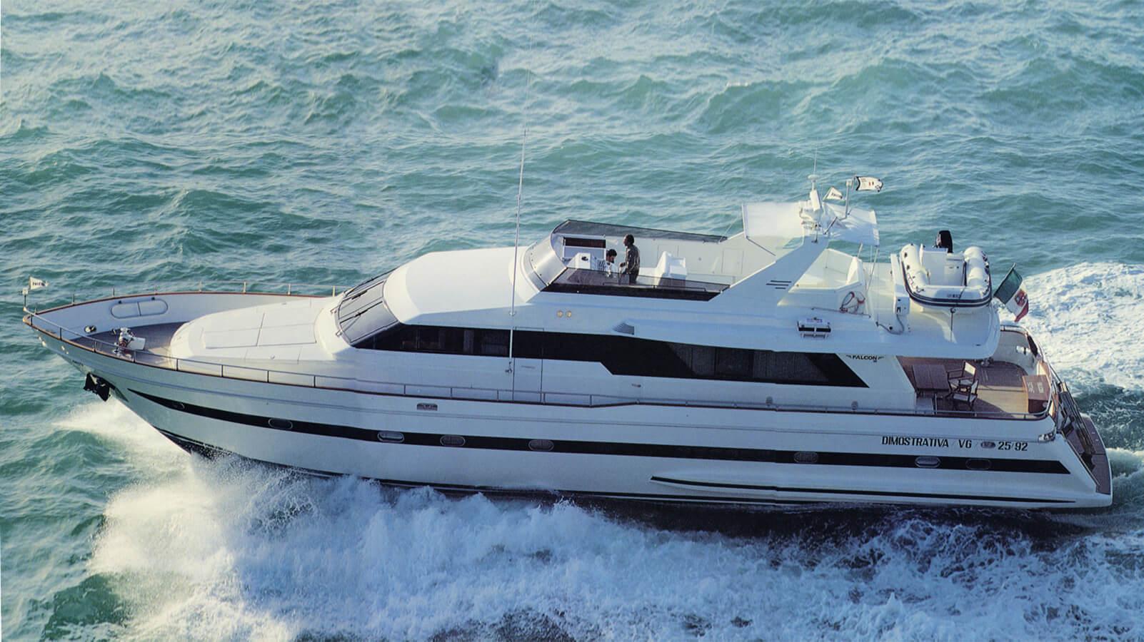 Yacht for Sale | 79 Falcon Yachts Milano, Italy | Denison Yacht Sales