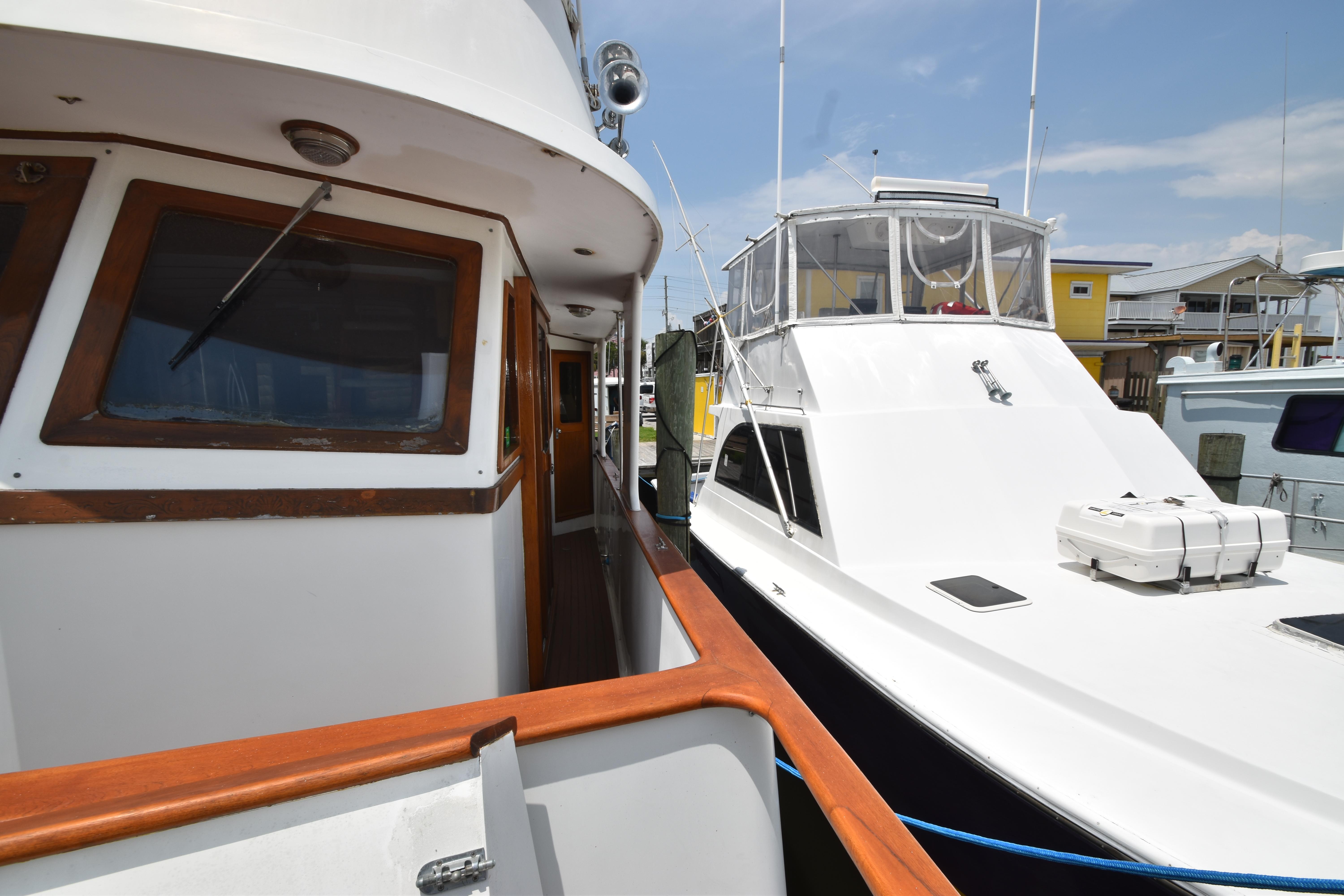 1989 50 Marine Trader Widebody Trawler Motor Yacht Boats for Sale