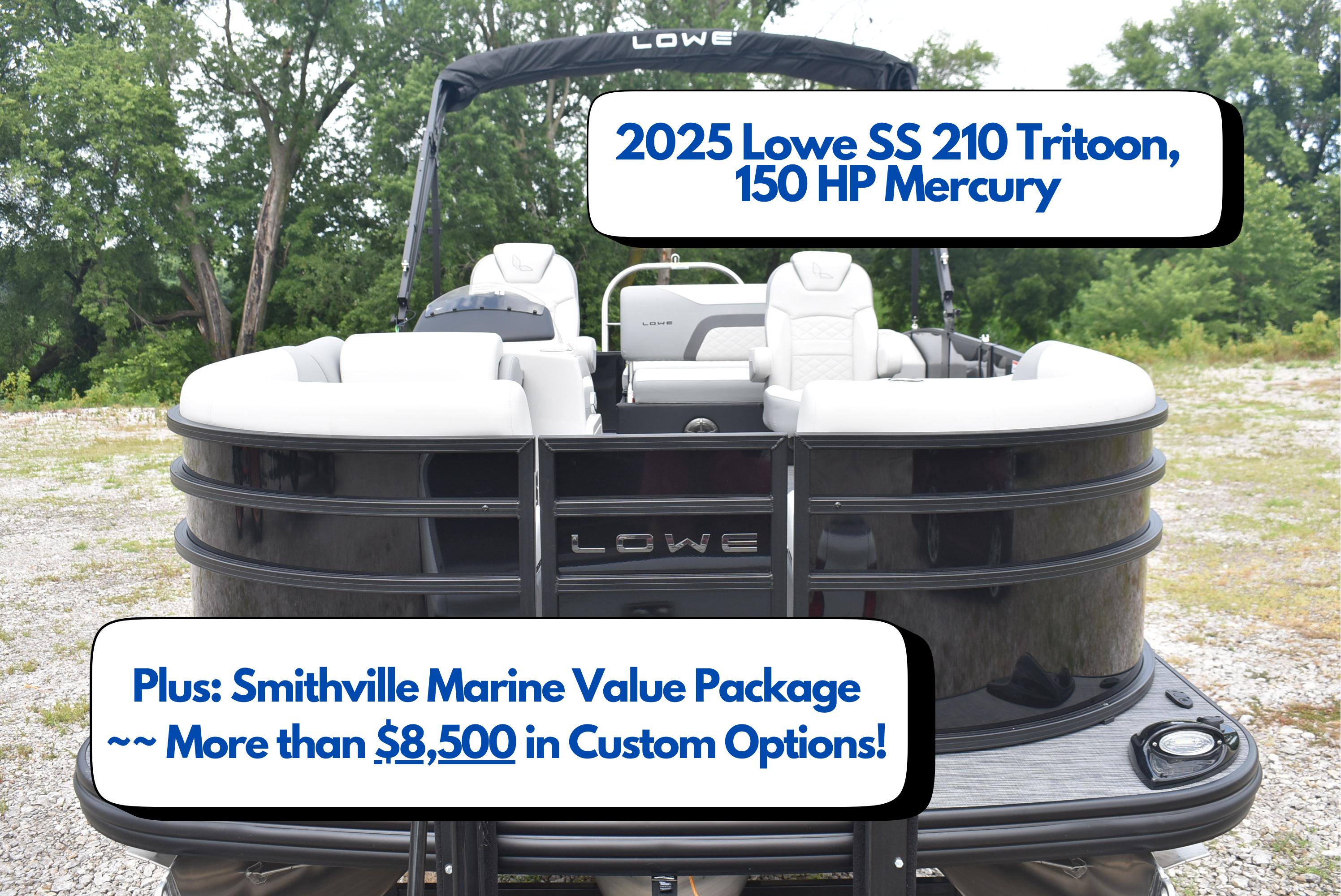 2025 Lowe SS 210 DL Tritoon – Smithville Marine