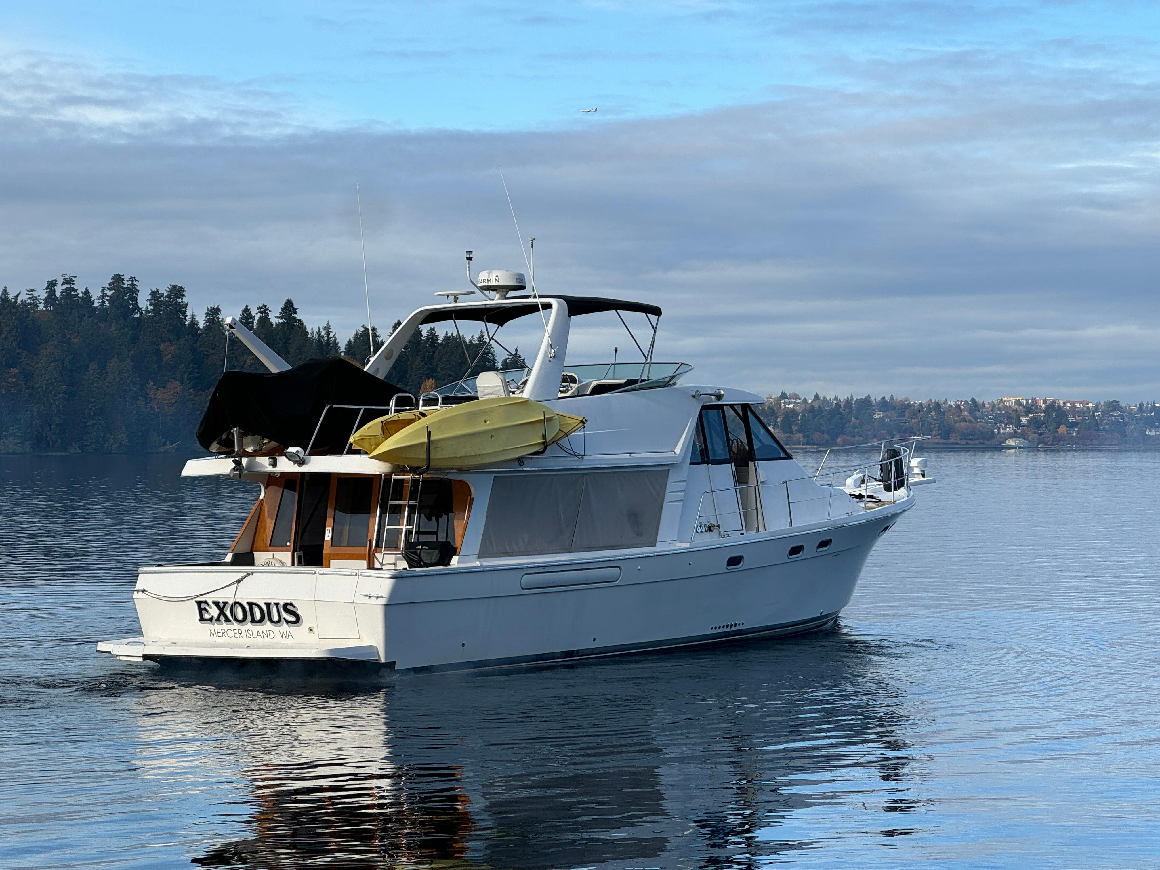1995 Bayliner 4788 Pilothouse Anacortes, Washington - BananaBelt Boats ...