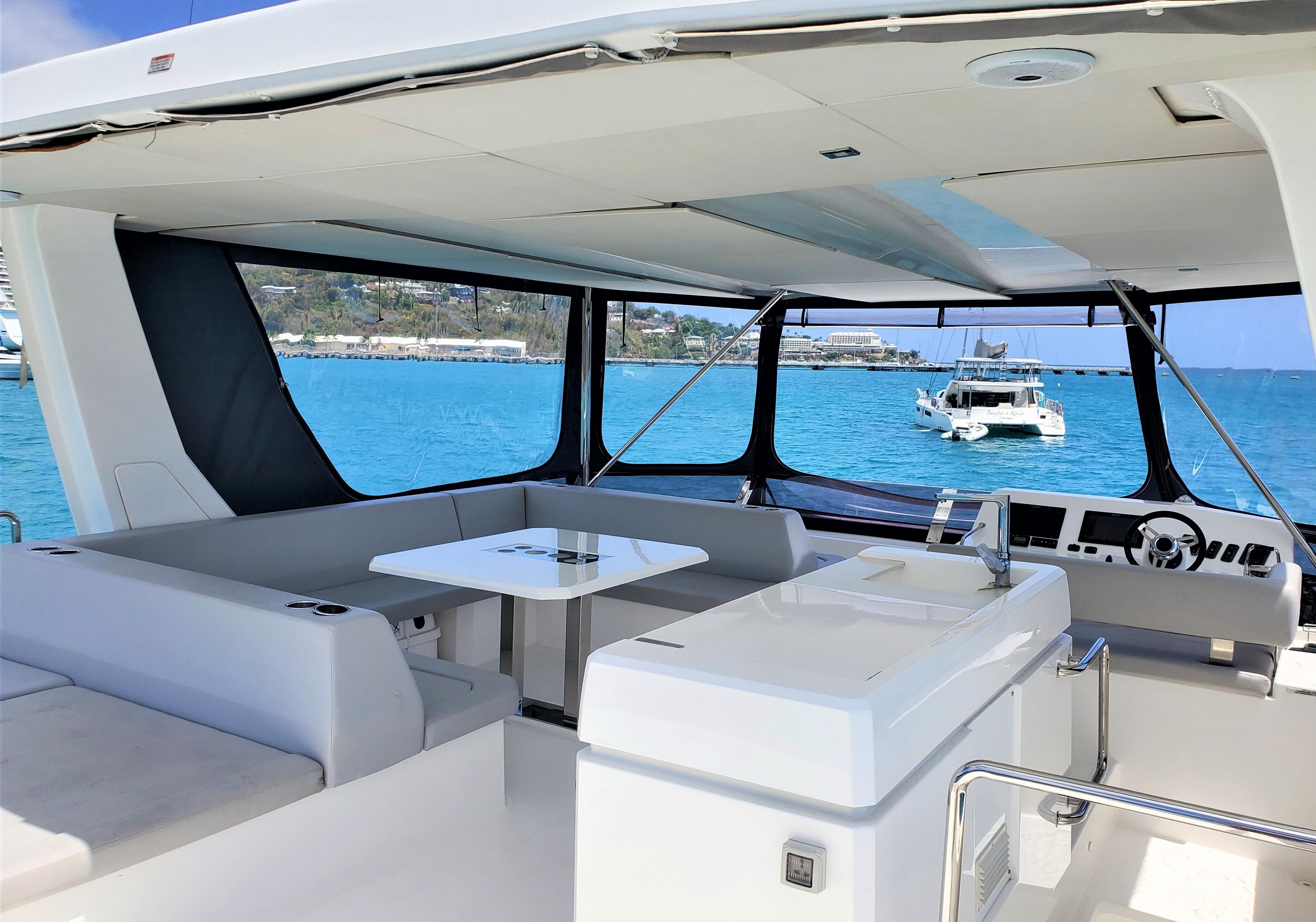 Leopard 53 Powercat Power Catamaran ANDREA for sale | Leopard Brokerage