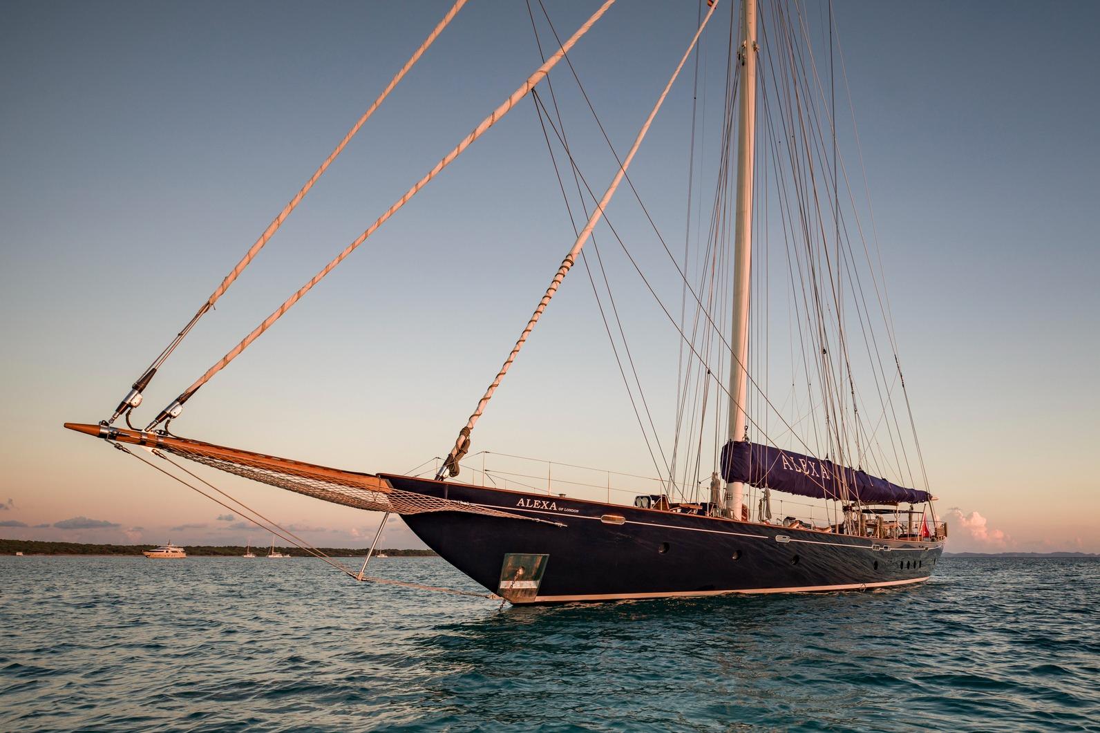 Alexa Of London Yacht for Sale | 123 Classic Yachts Palma, Spain ...