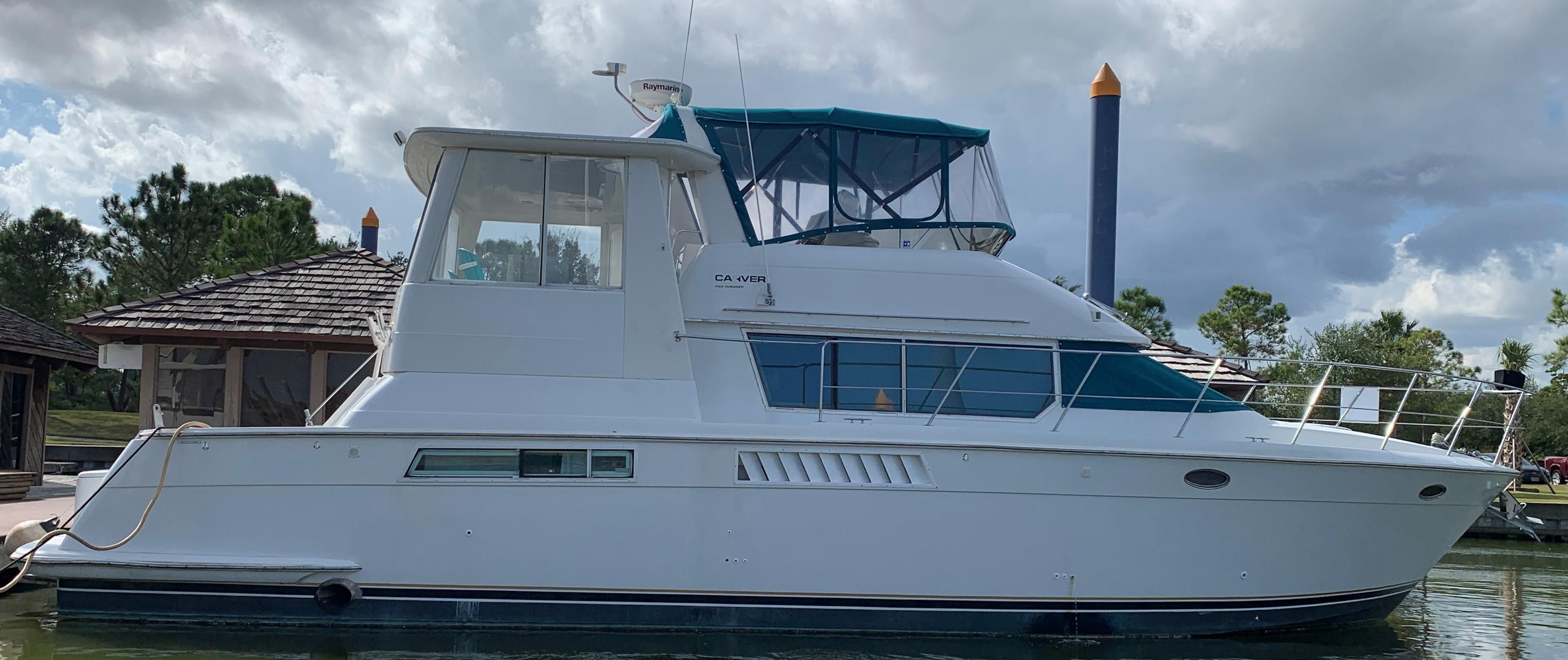 1997 50 Carver 500 Cockpit Motor Yacht Boats for Sale