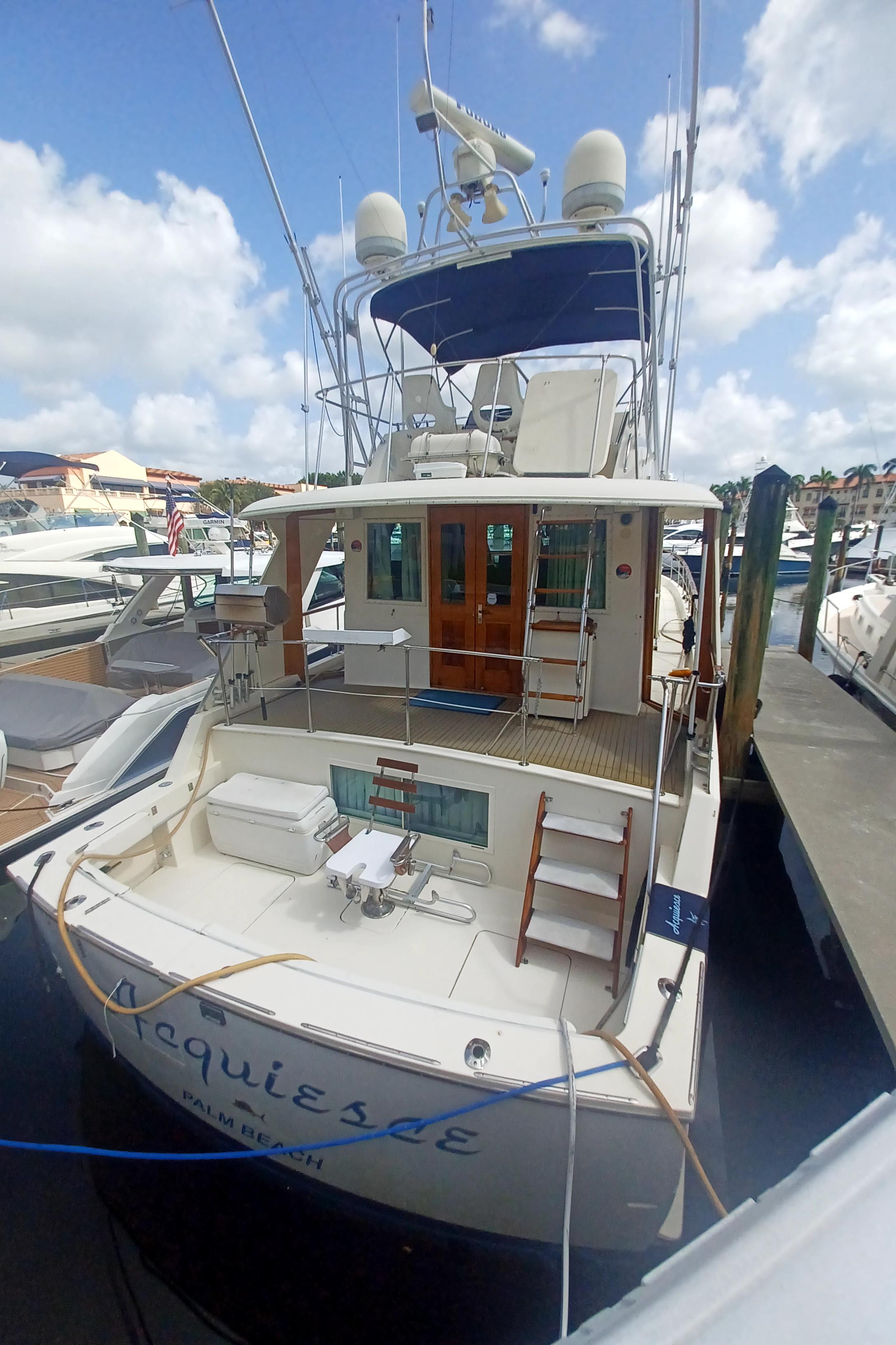 1978 53 Hatteras 53 Yacht Fisherman Boats for Sale