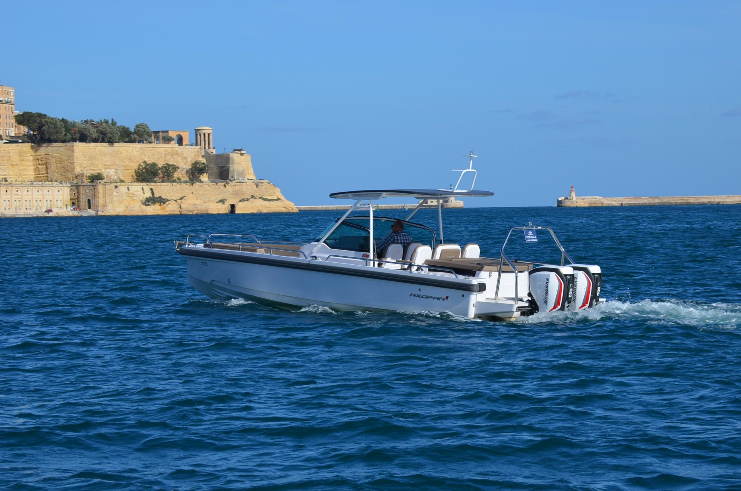Yacht for Sale | 30 Axopar Yachts Valletta, Malta | Denison Yacht Sales