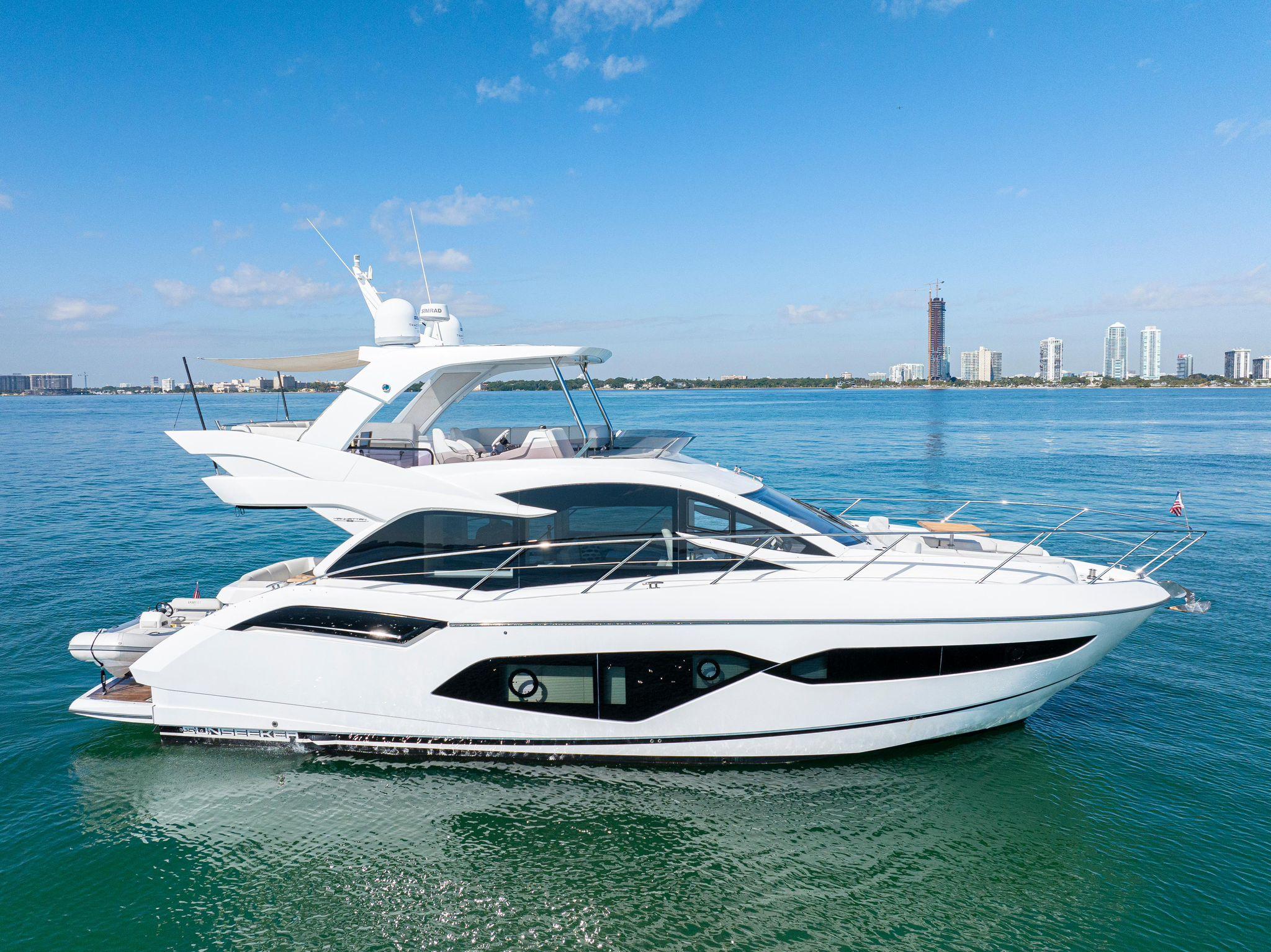 Chill Yacht for Sale | 52 Sunseeker Yachts Miami, FL | Denison Yacht Sales