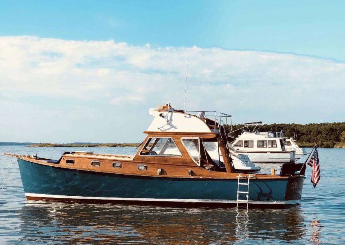 1959 Goudy & Stevens Flybridge Cruiser Old Fashioned - Florida Yachts ...