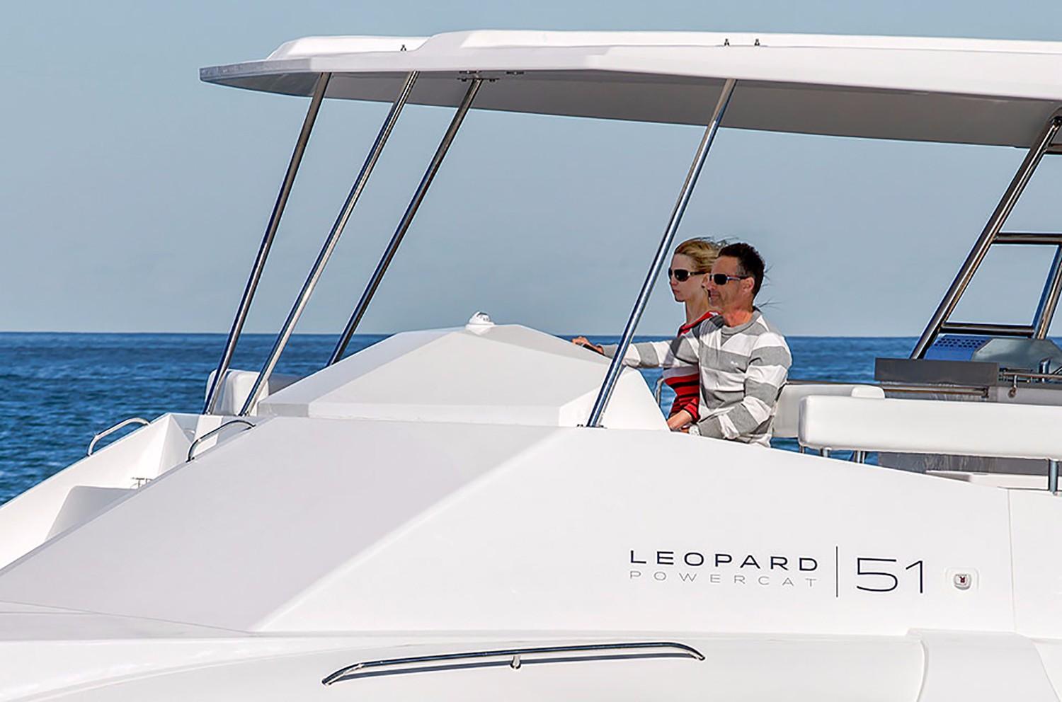 Leopard 51 Powercat Power Catamaran for sale | Leopard Brokerage