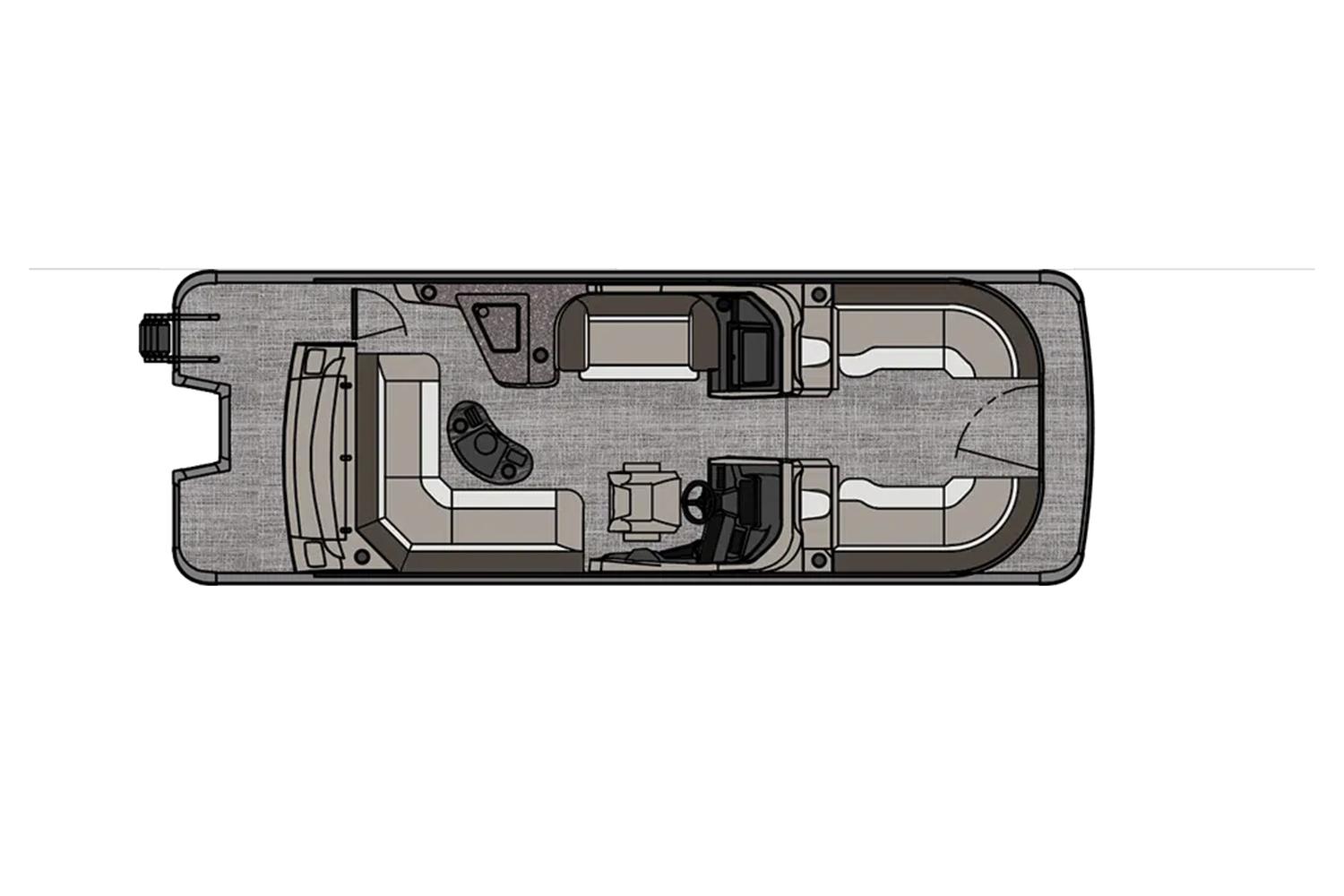 2024 Tahoe Pontoon Cascade Elite Windshield - Onekama Marine Inc.