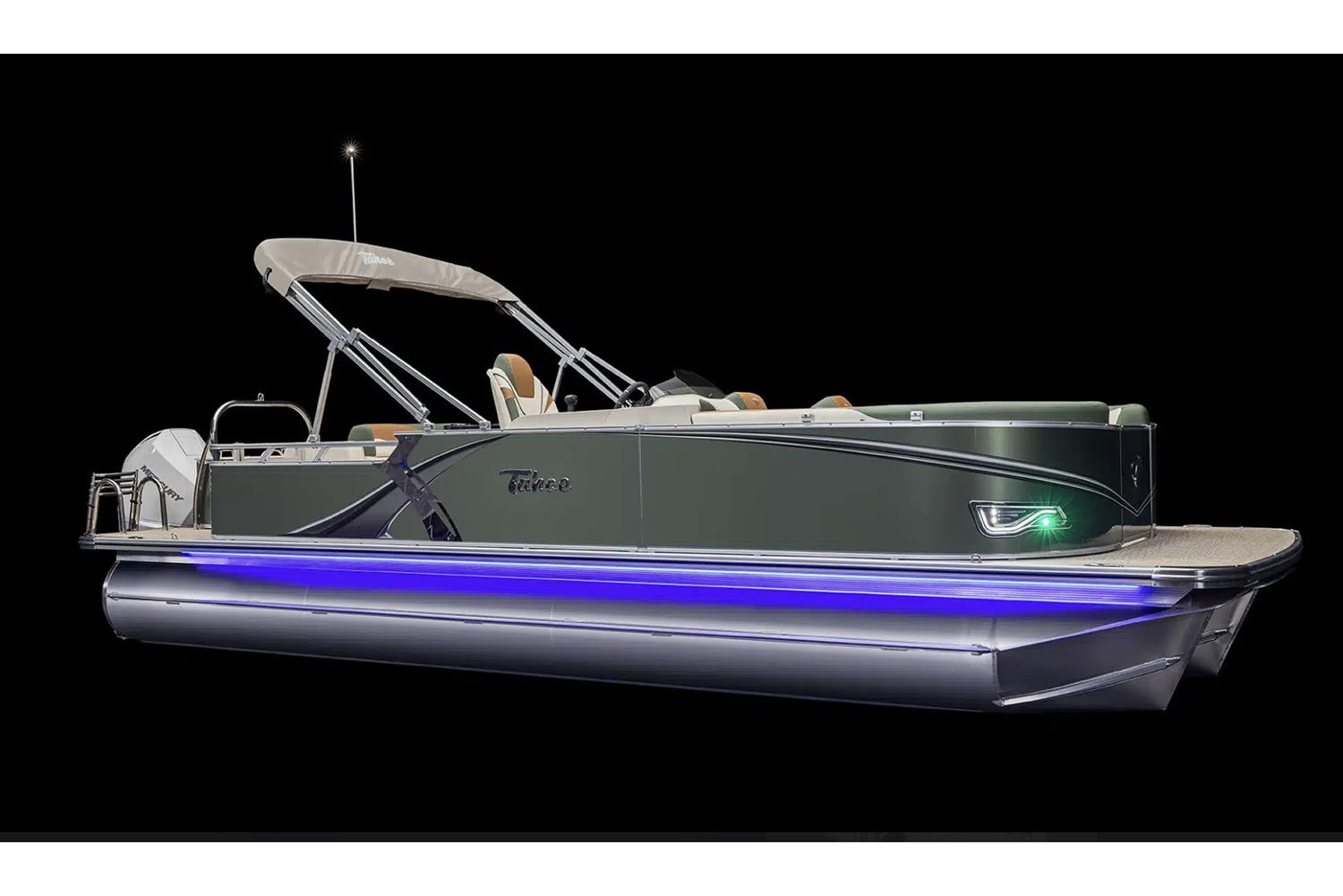 2025 Tahoe Pontoon LTZ Cruise Rear Bench - Hanks Boats