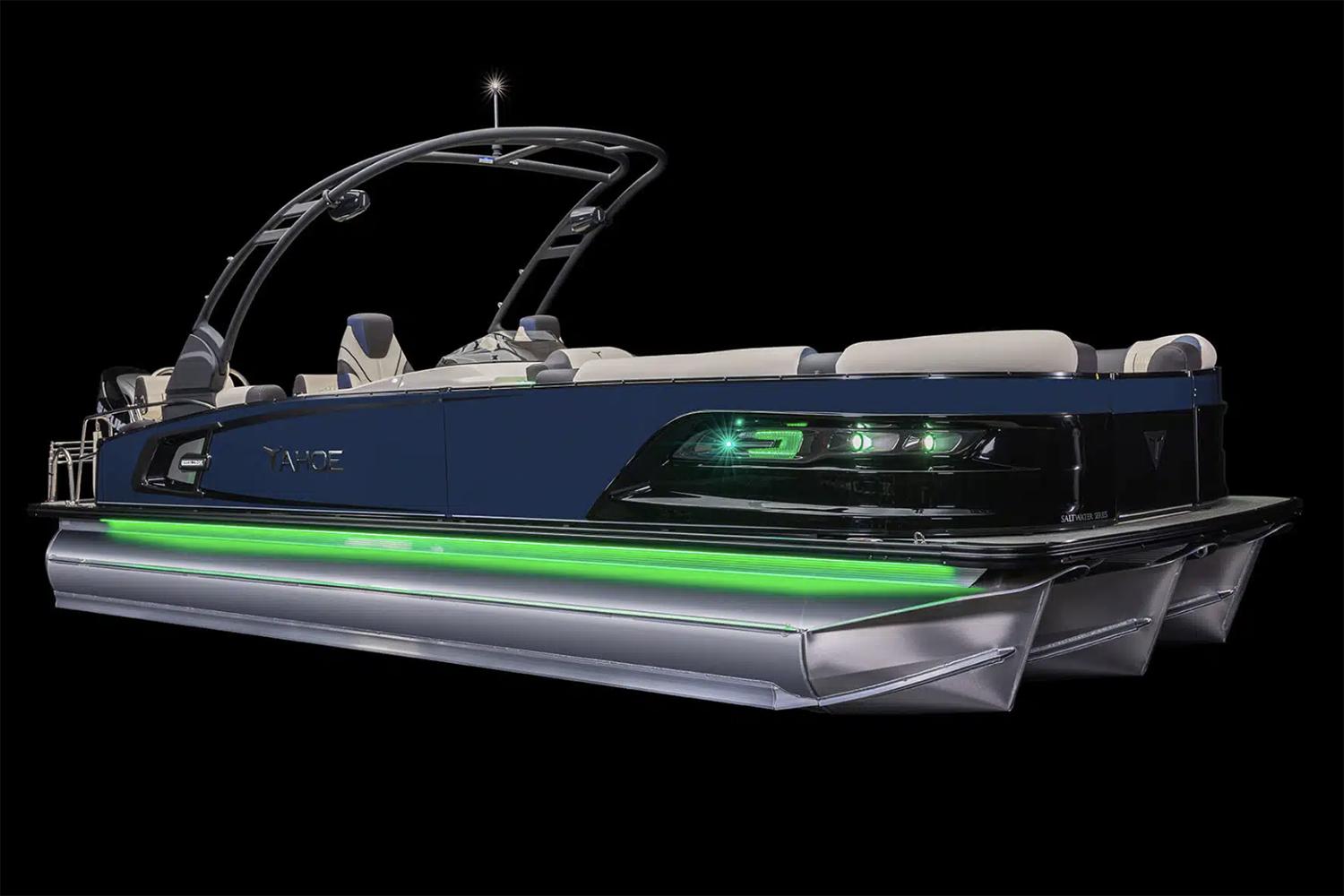 2025 Tahoe Pontoon Grand Tahoe LTD Quad Lounge - Onekama Marine Inc.