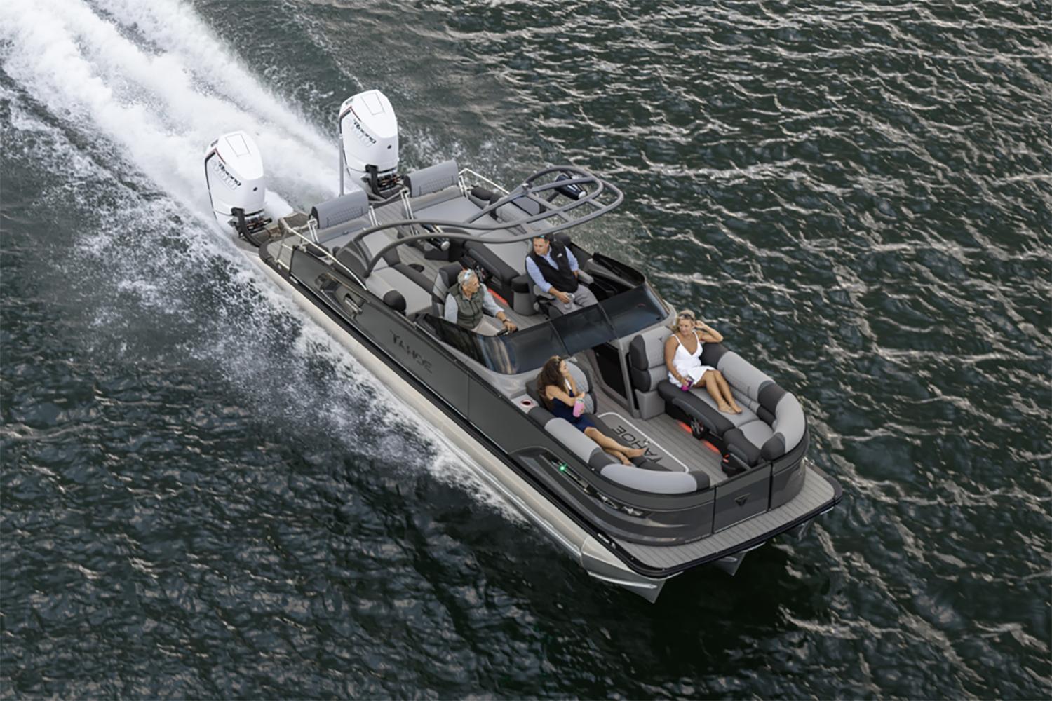 2025 Tahoe Pontoon Grand Tahoe LTD Quad Lounge Windshield - Glen Craft ...