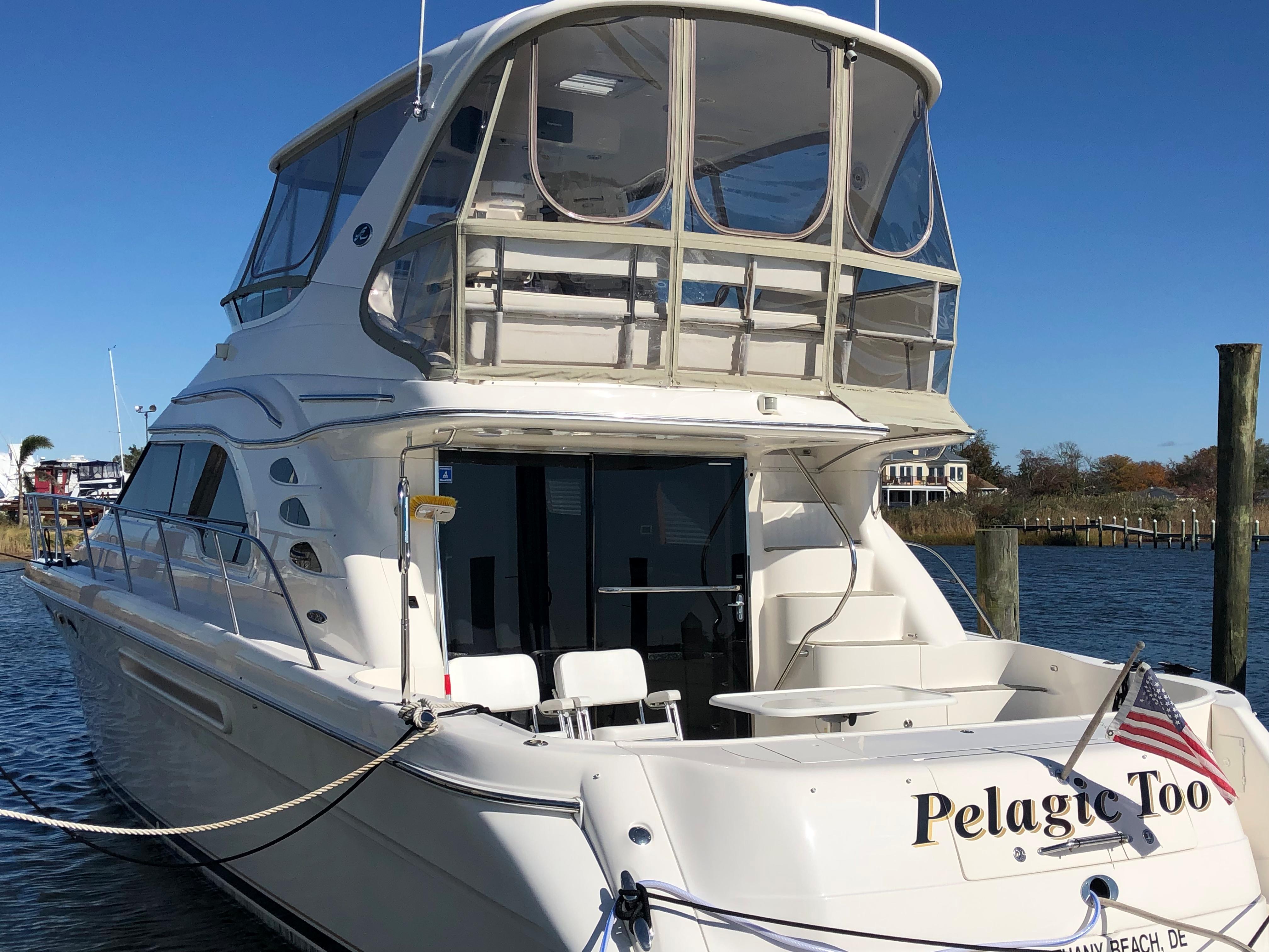 2001 56 Sea Ray 560 Sedan Bridge Boats for Sale