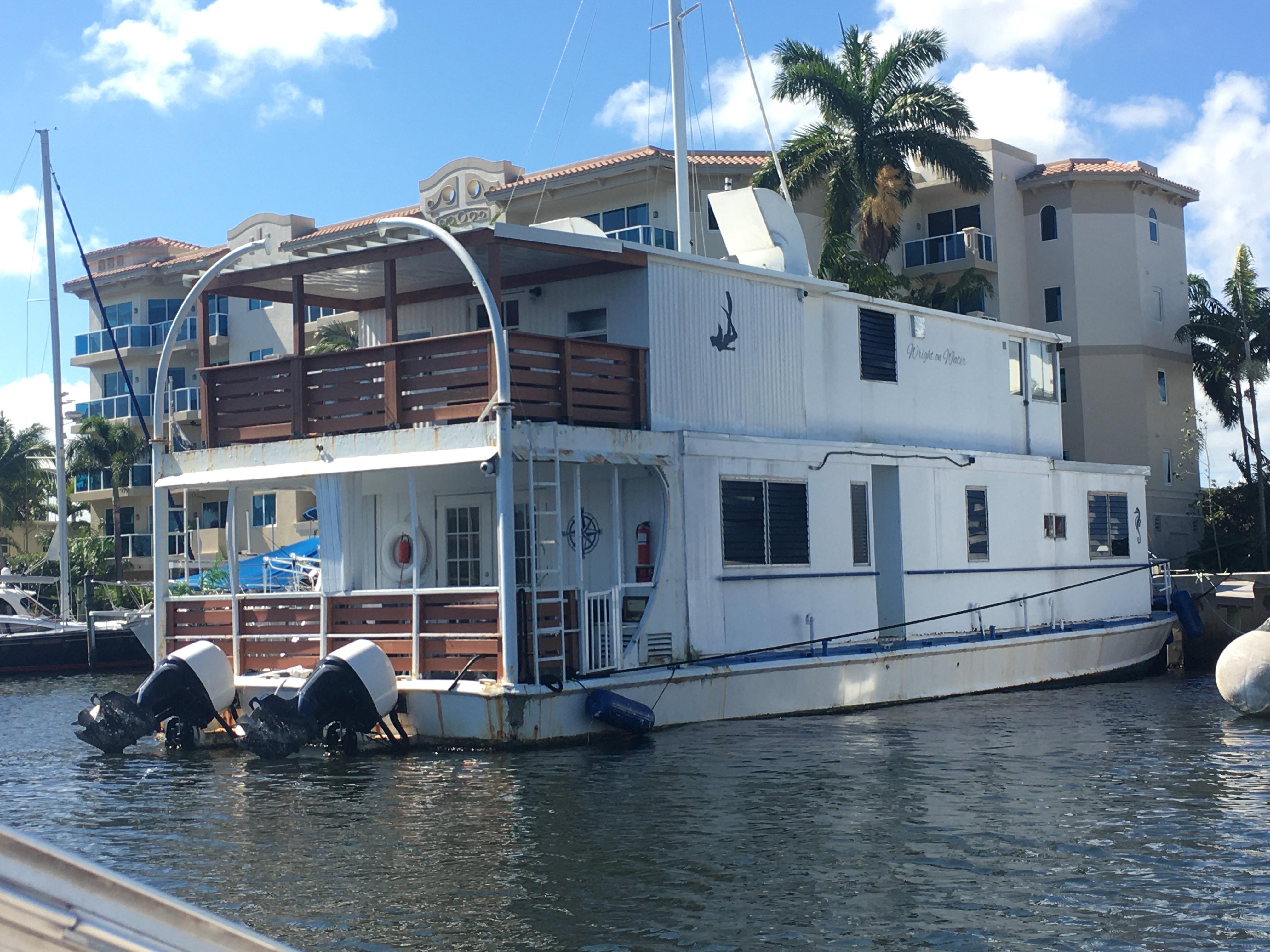 Custom Floating Home Boat For Sale - Waa2