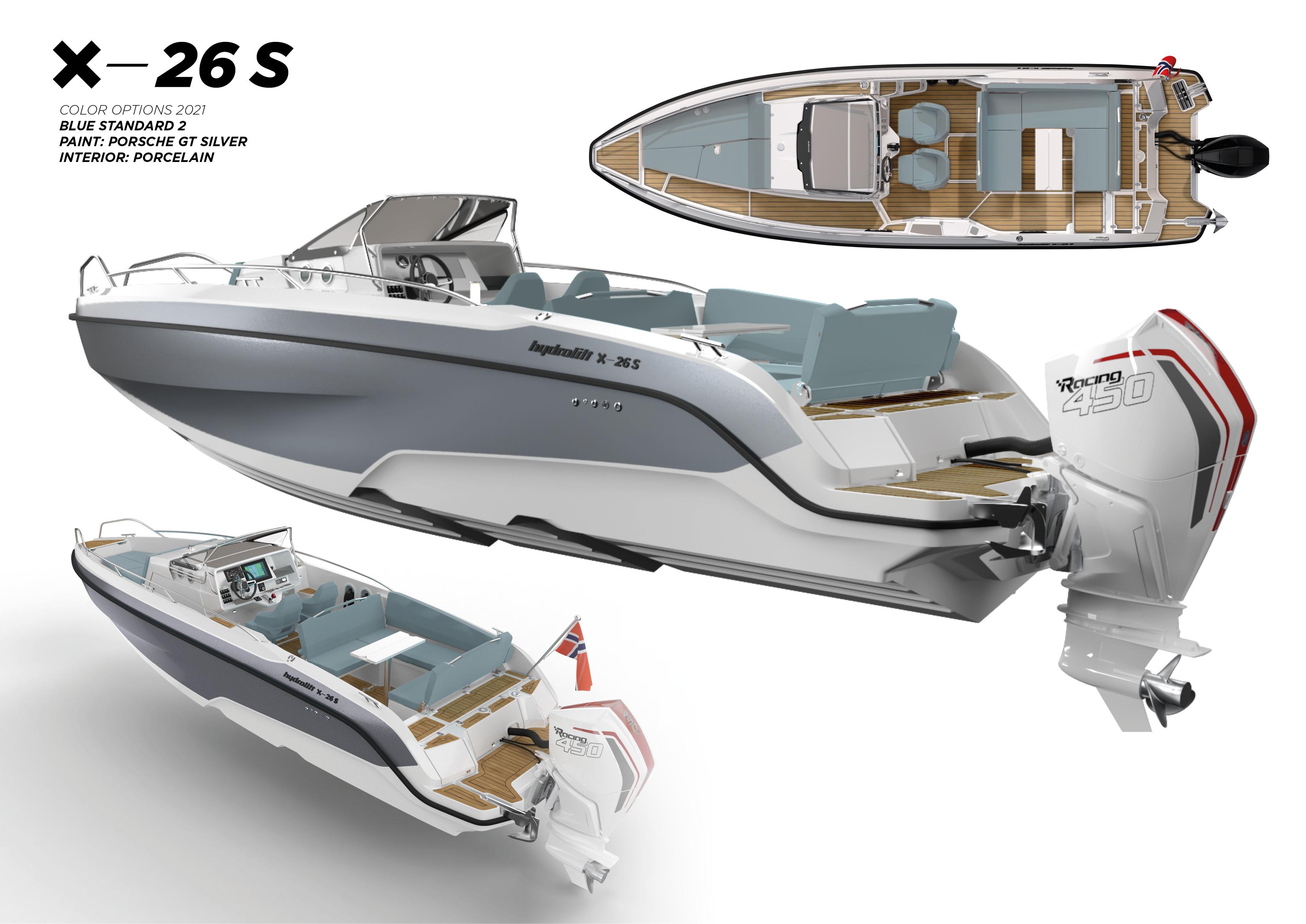 Hydrolift X-26 S Yacht for Sale | 27 Hydrolift Yachts Marbella, Spain ...