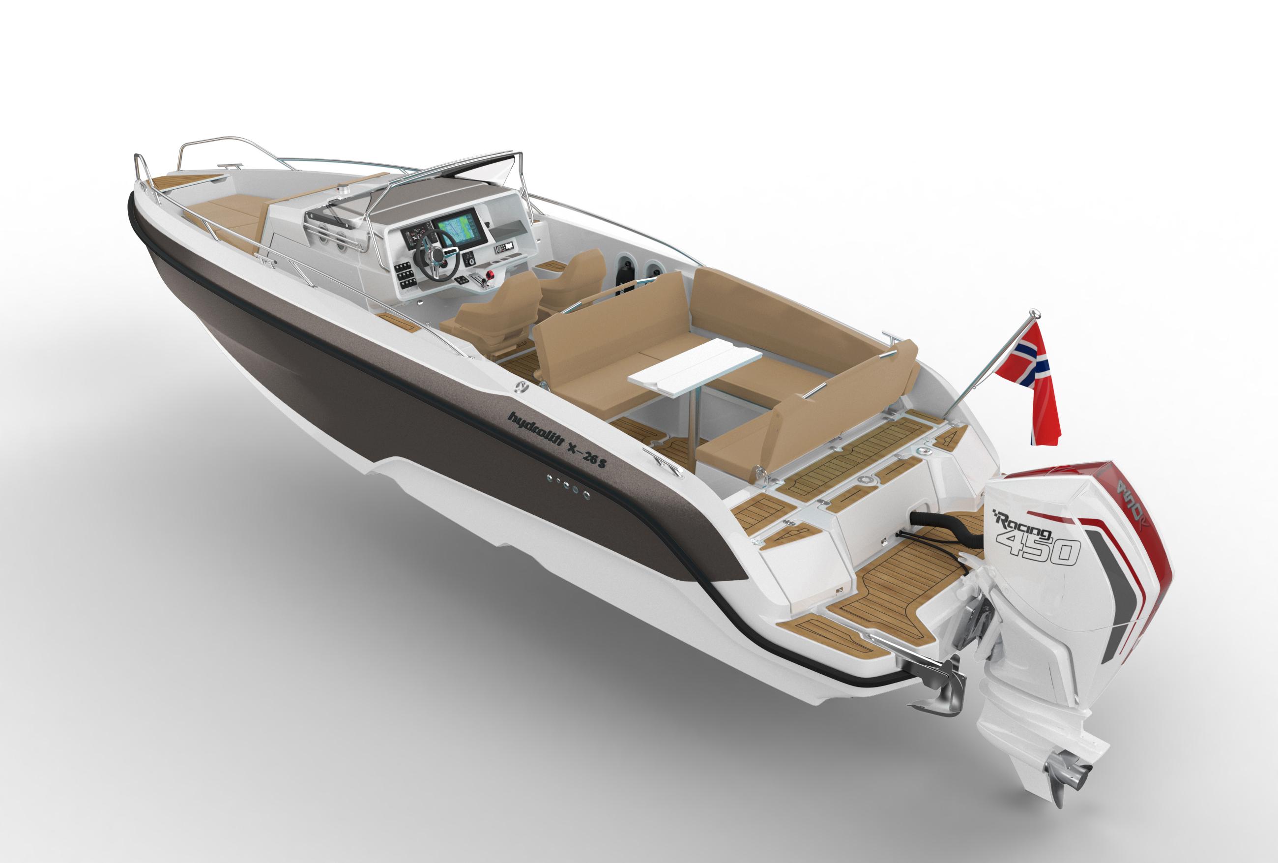 Hydrolift X-26 S Yacht for Sale | 27 Hydrolift Yachts Marbella, Spain ...