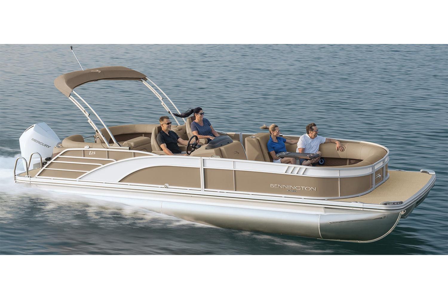 2022 Bennington L 25 Quad Bench Bowrider - Waterfront Marine