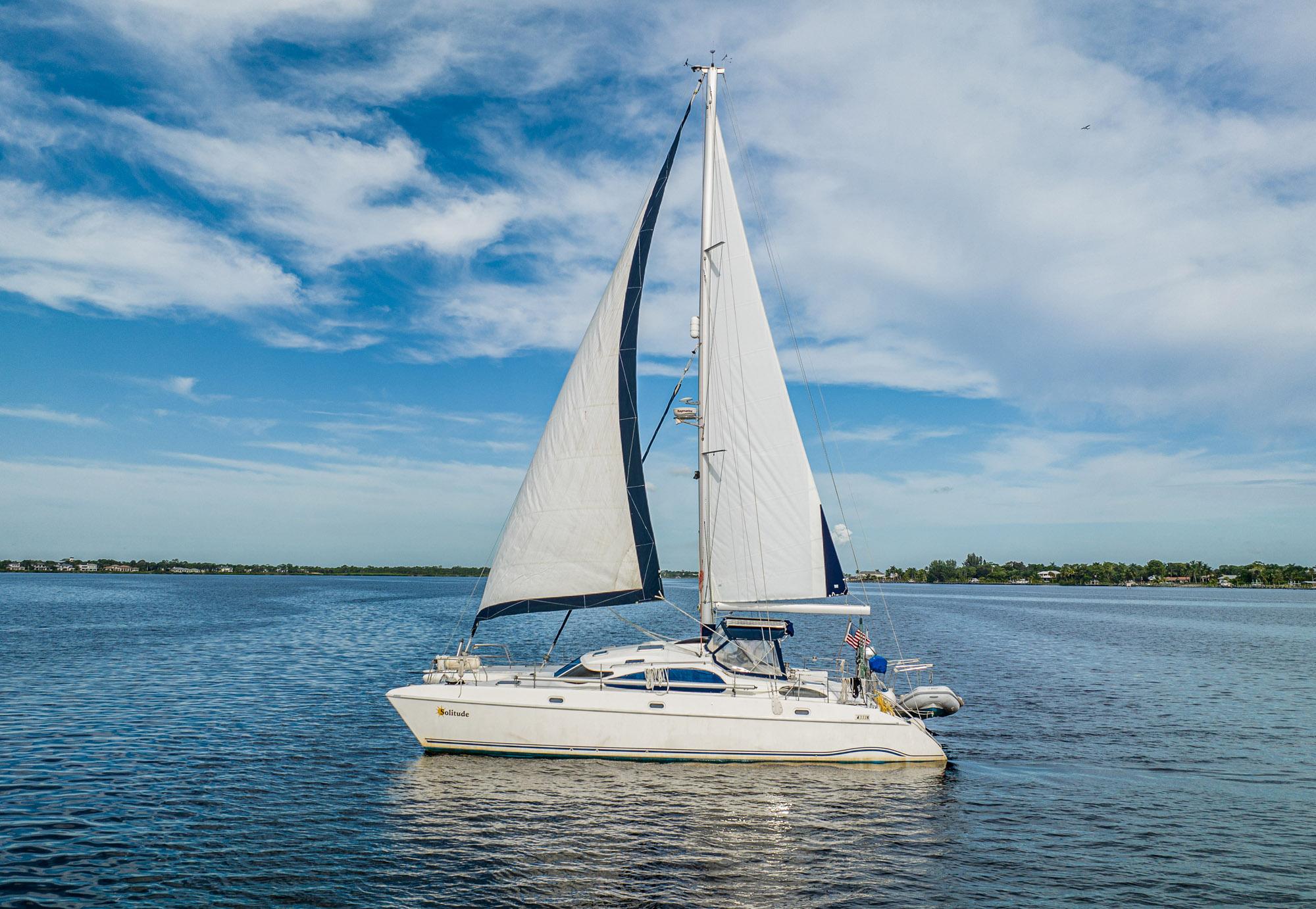 Solitude Yacht for Sale | 45 Prout Yachts Stuart, FL | Denison Yacht Sales