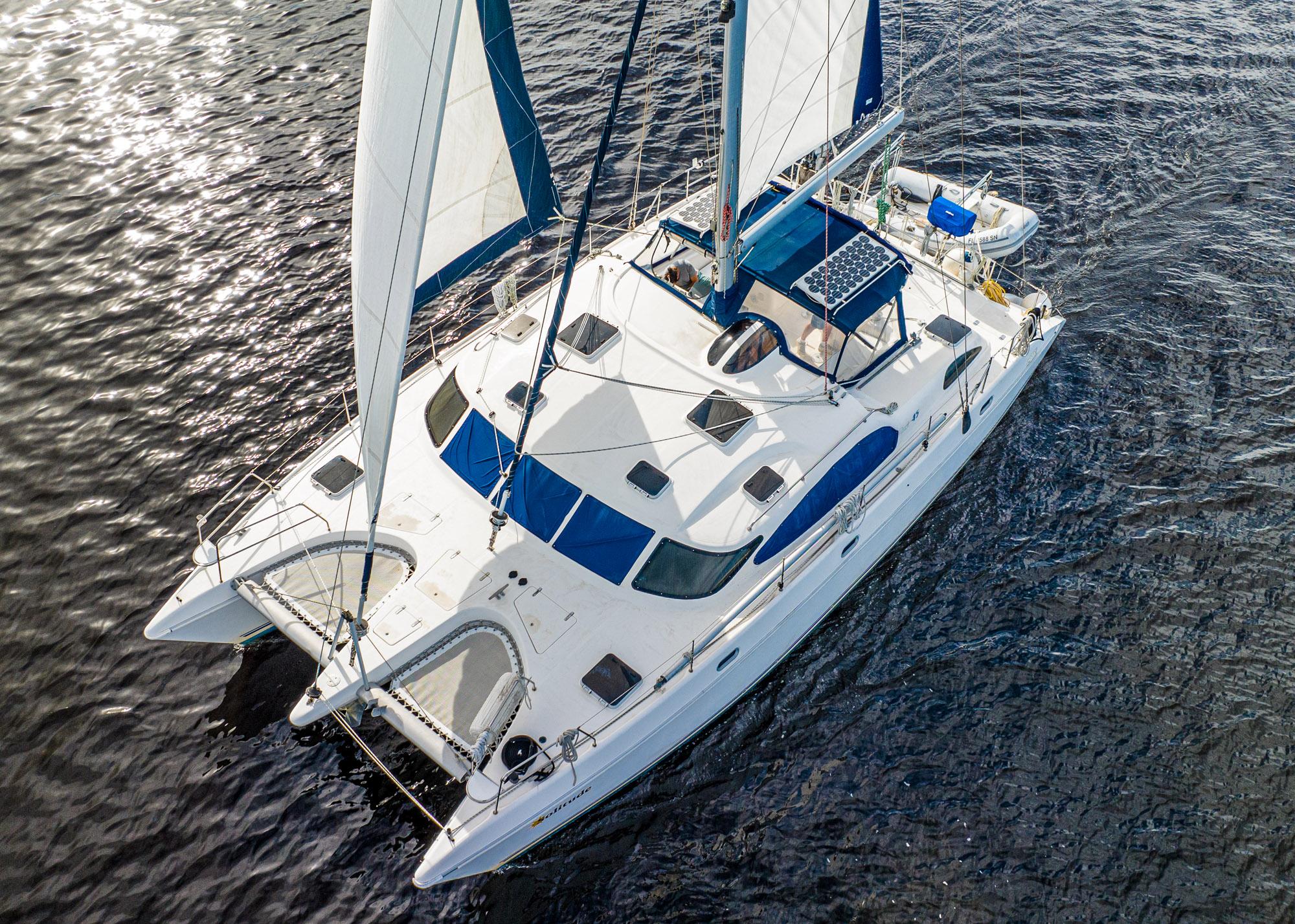 Solitude Yacht for Sale | 45 Prout Yachts Stuart, FL | Denison Yacht Sales
