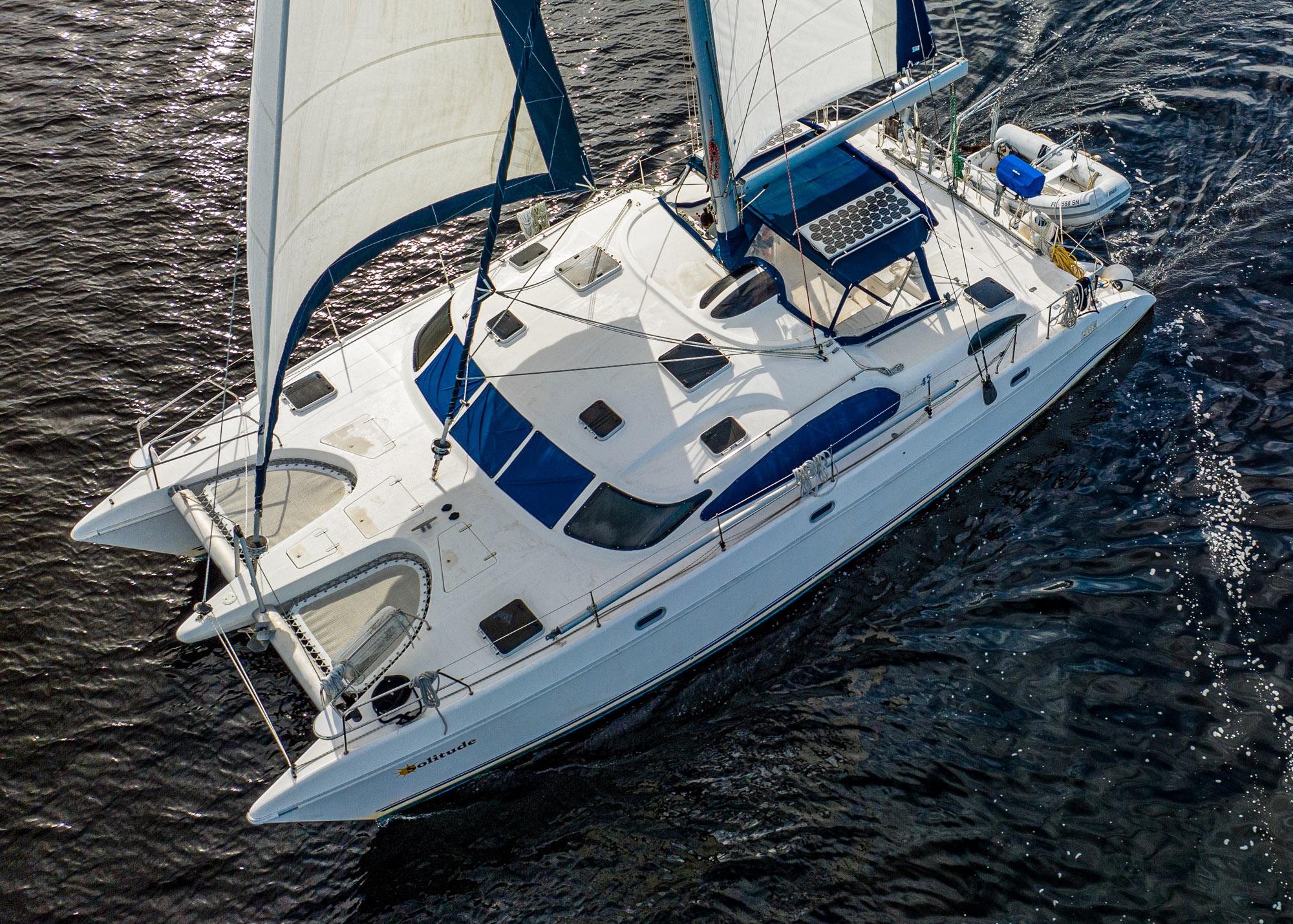 Solitude Yacht for Sale | 45 Prout Yachts Stuart, FL | Denison Yacht Sales