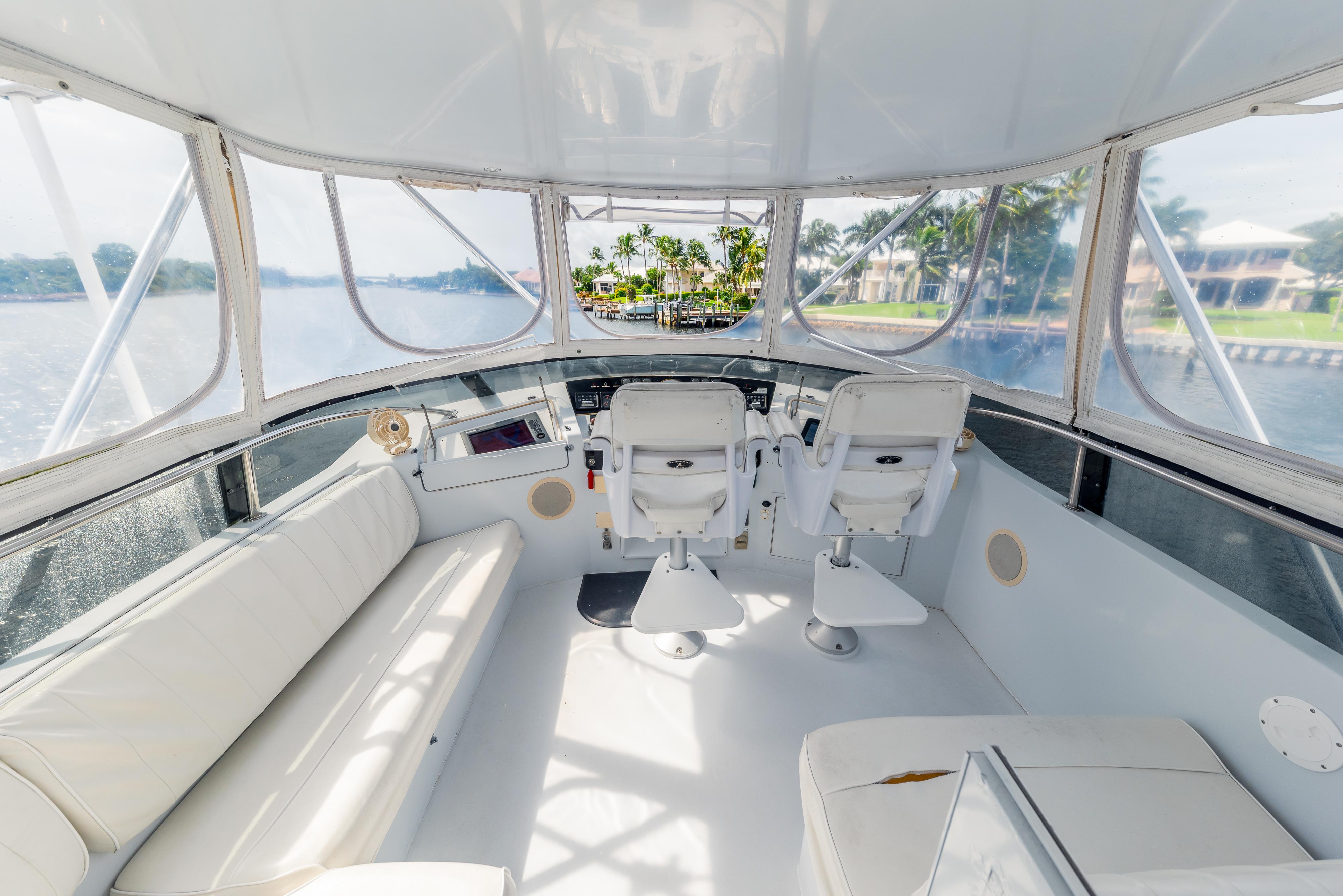 Galatea Yacht for Sale | 52 Hatteras Yachts Stuart, FL | Denison Yacht ...