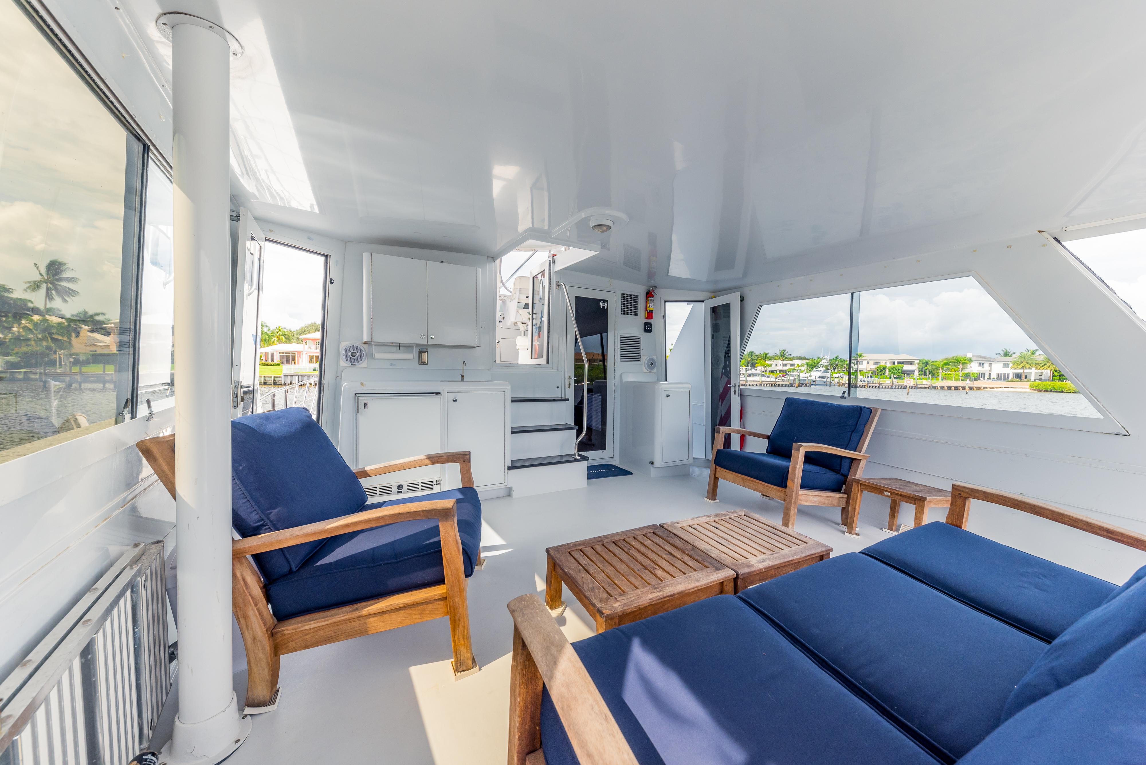 Galatea Yacht for Sale | 52 Hatteras Yachts Stuart, FL | Denison Yacht ...