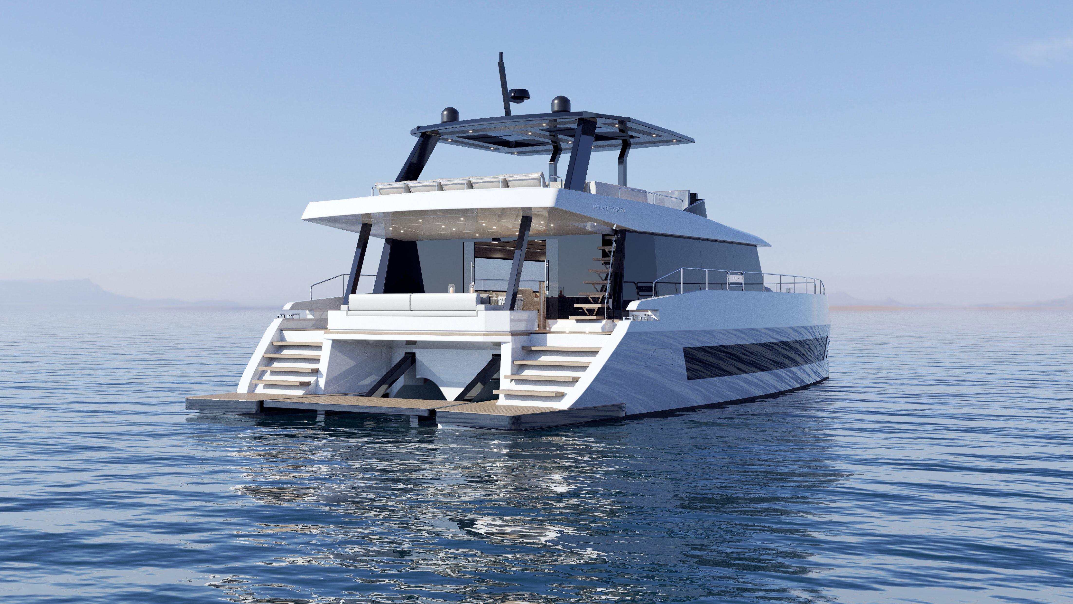 2025 Moon 60 Power Power Catamaran for sale - YachtWorld