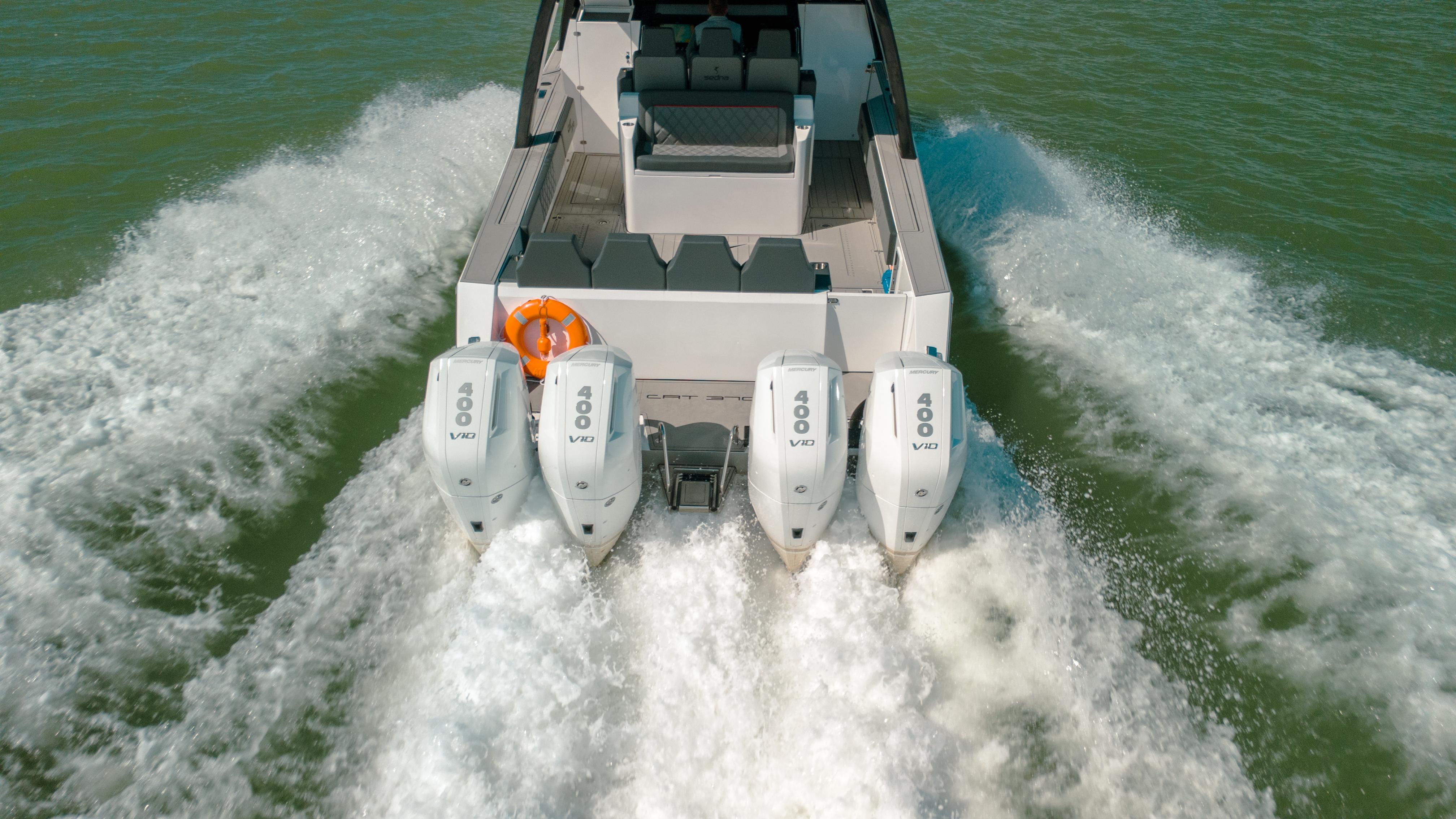 2025 Sedna 370 Side Console Power Catamaran for sale - YachtWorld