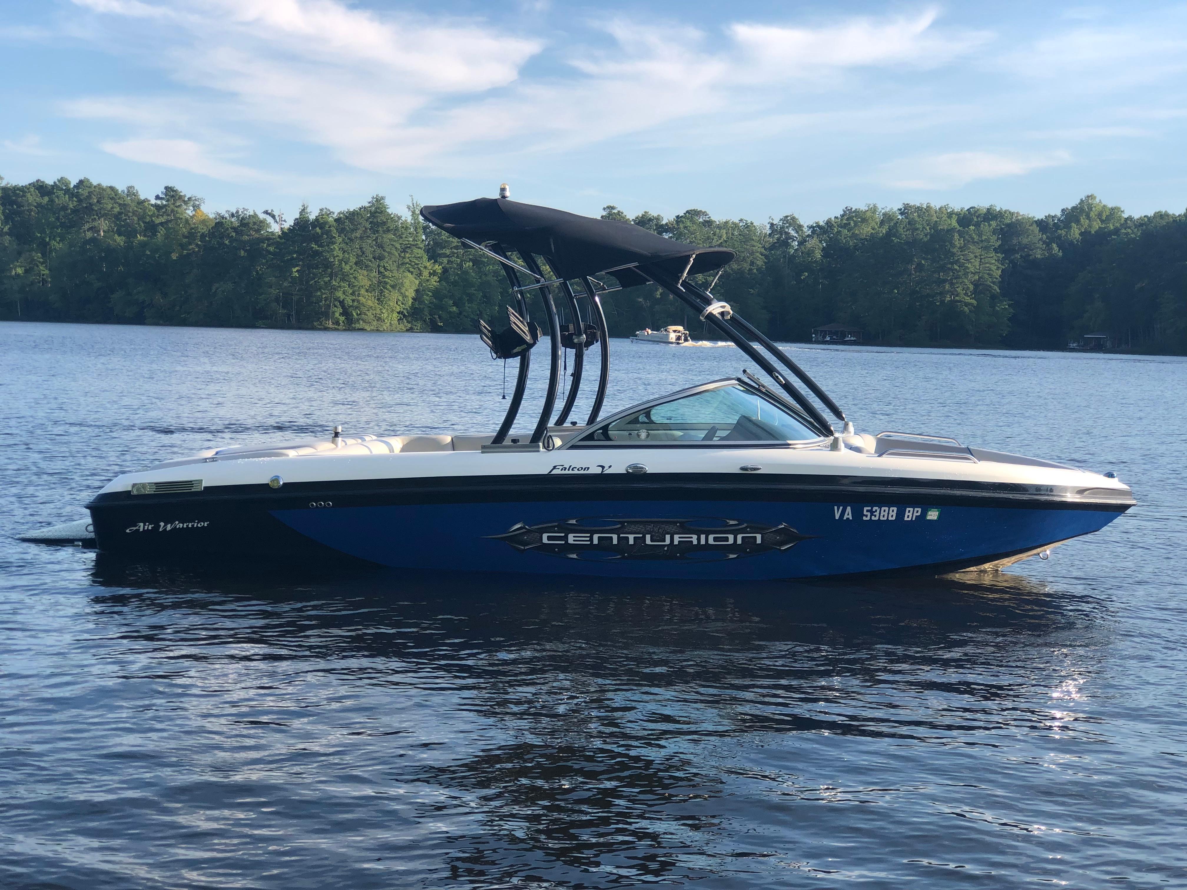 2008 Centurion Falcon V Air Warrior Ski and Wakeboard Boat for sale ...