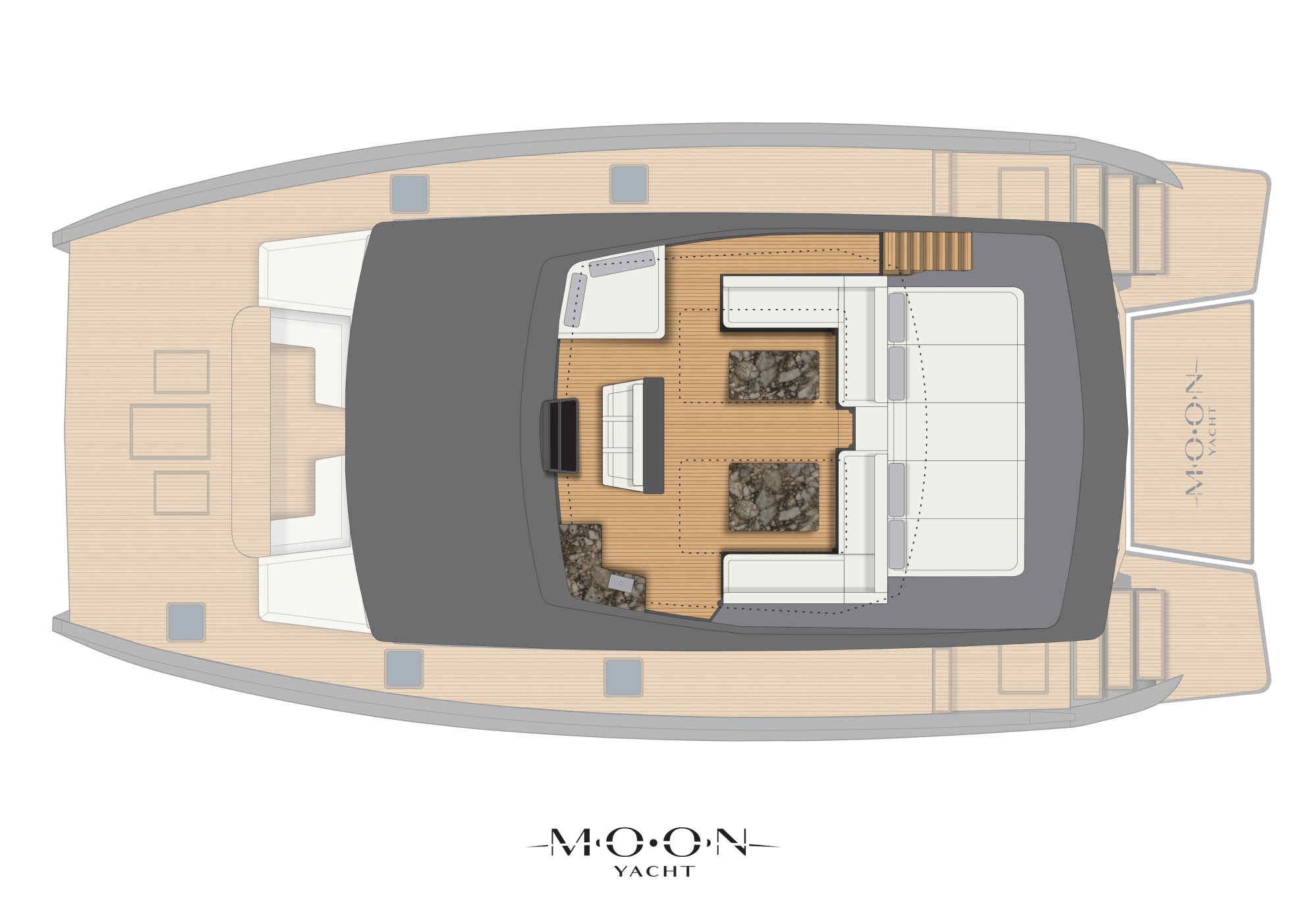 2025 Moon 60 Power Power Catamaran for sale - YachtWorld
