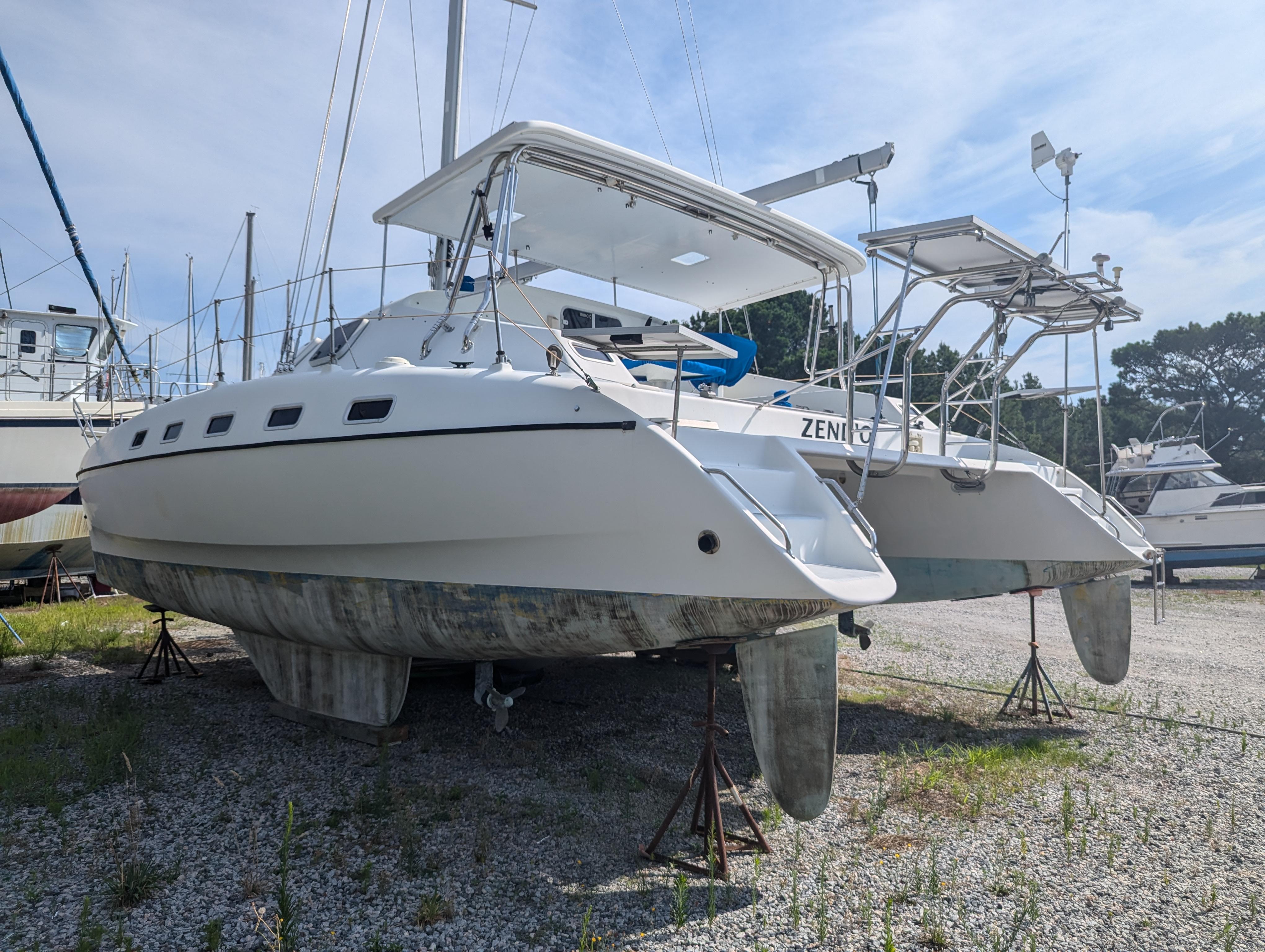 1998 Shuttleworth Ocean Cheetah 37 Catamaran for sale - YachtWorld